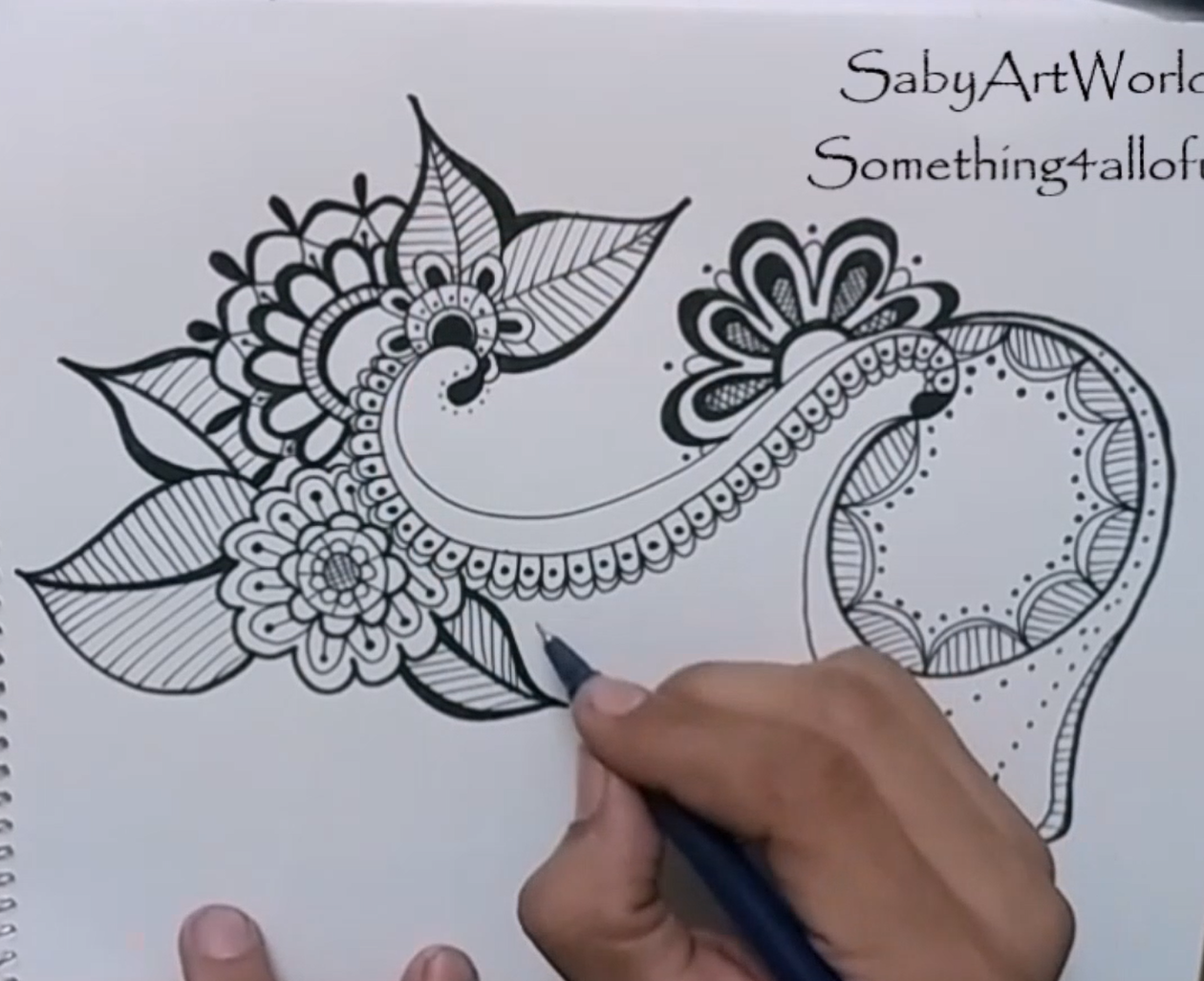 How to Draw Best Zentangle Design : 10 Steps - Instructables