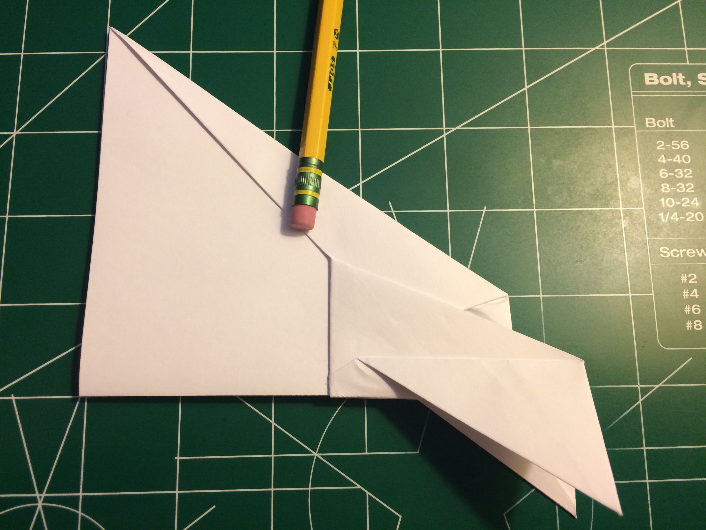 How to Make the Widow Paper Airplane : 8 Steps - Instructables