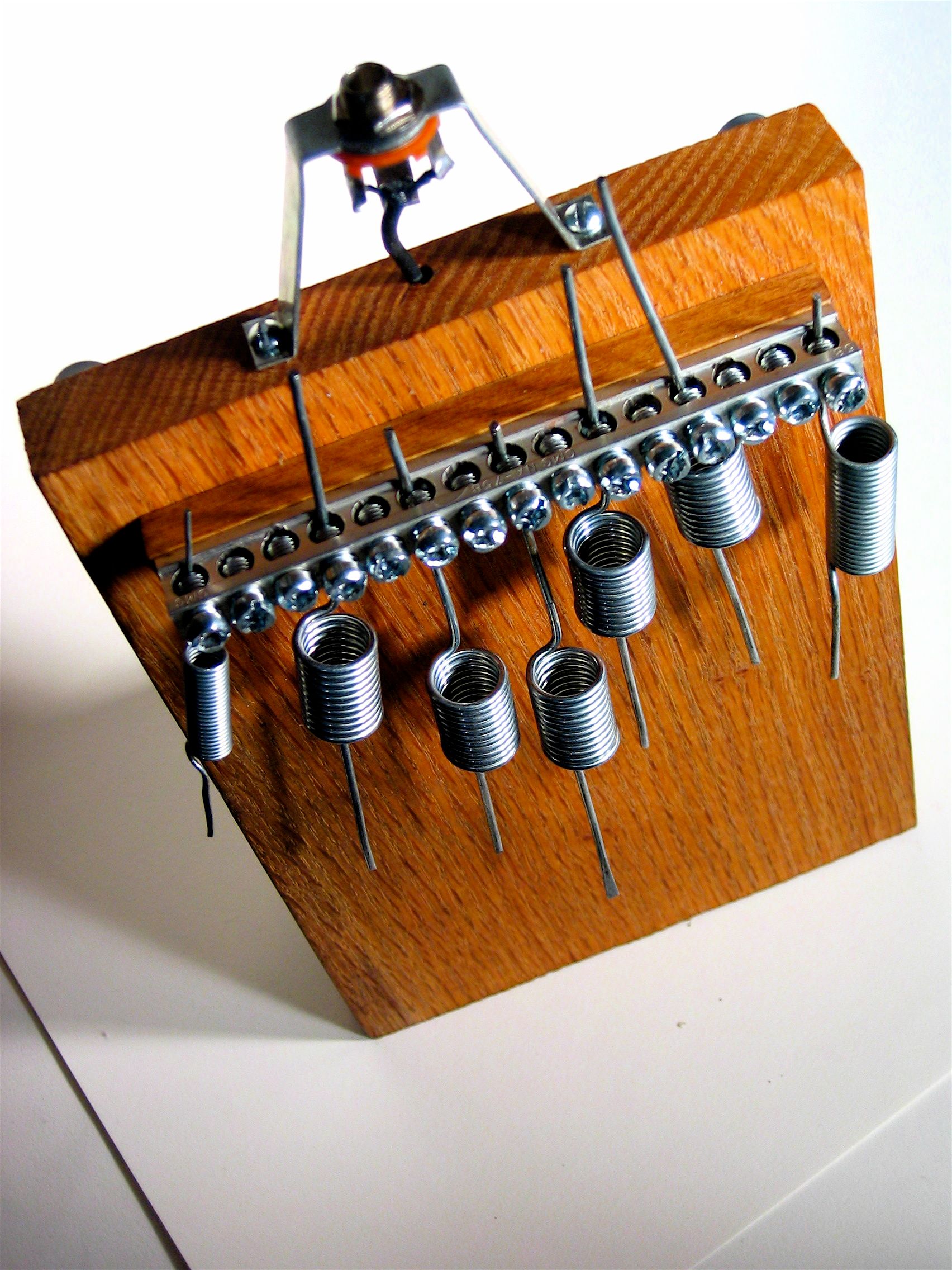 Homemade Kalimba Instrument