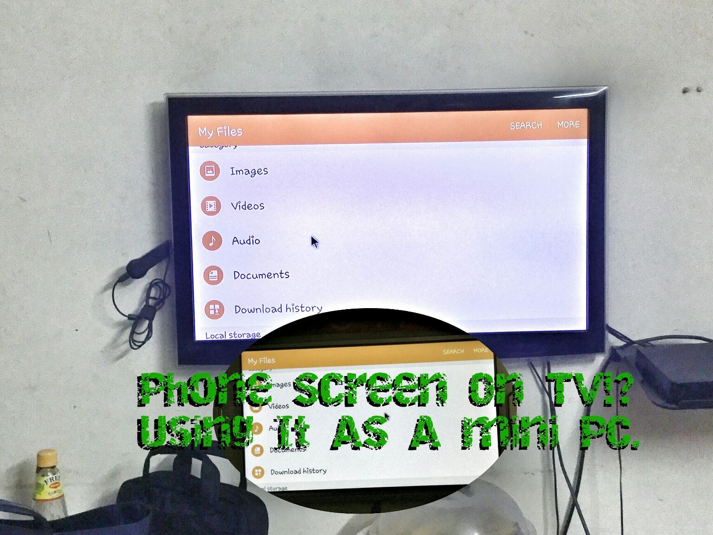 Phone Screen on TV?! MINI PC!!! : 3 Steps - Instructables