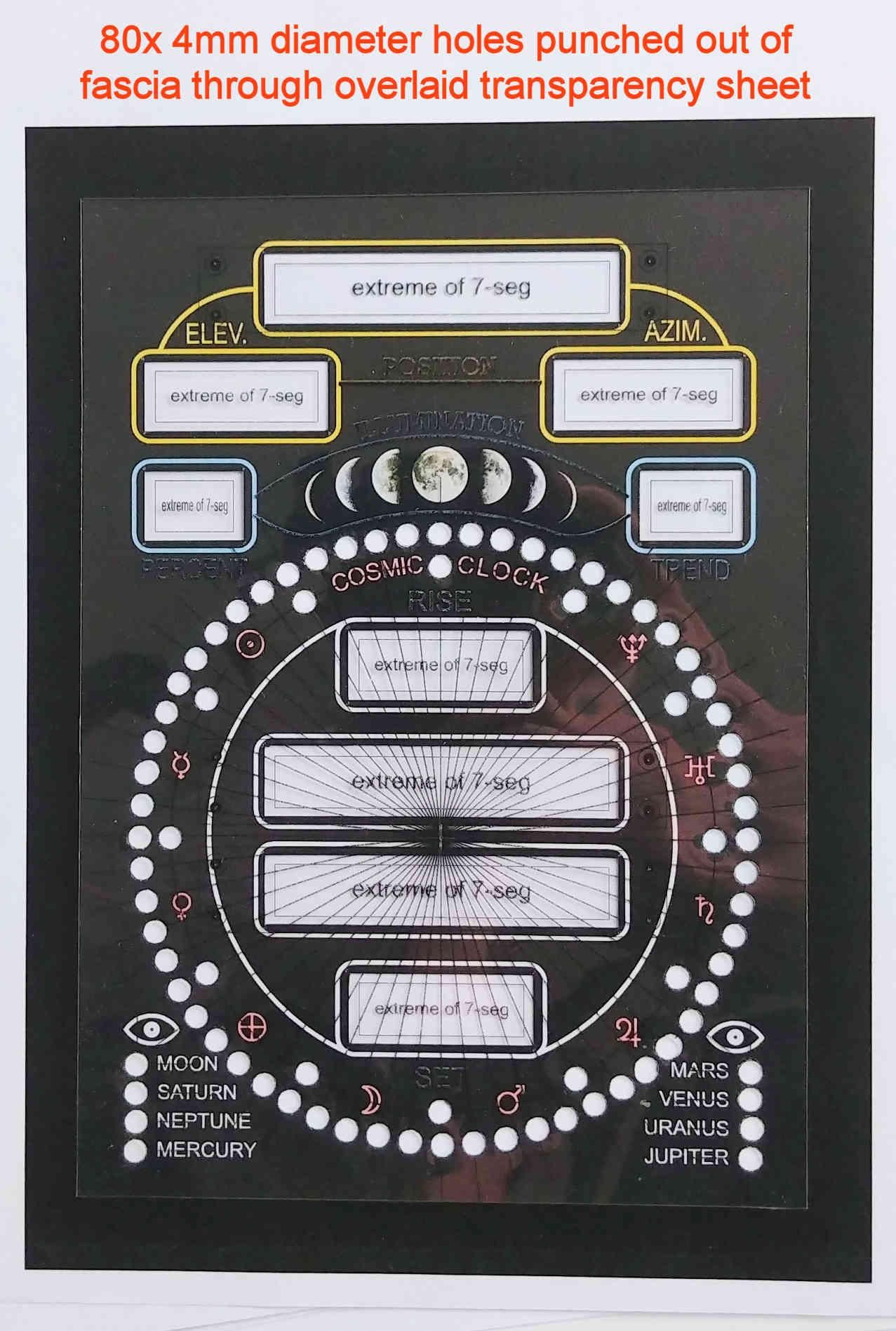 Planet Locating 'Cosmic Clock' : 21 Steps (with Pictures) - Instructables
