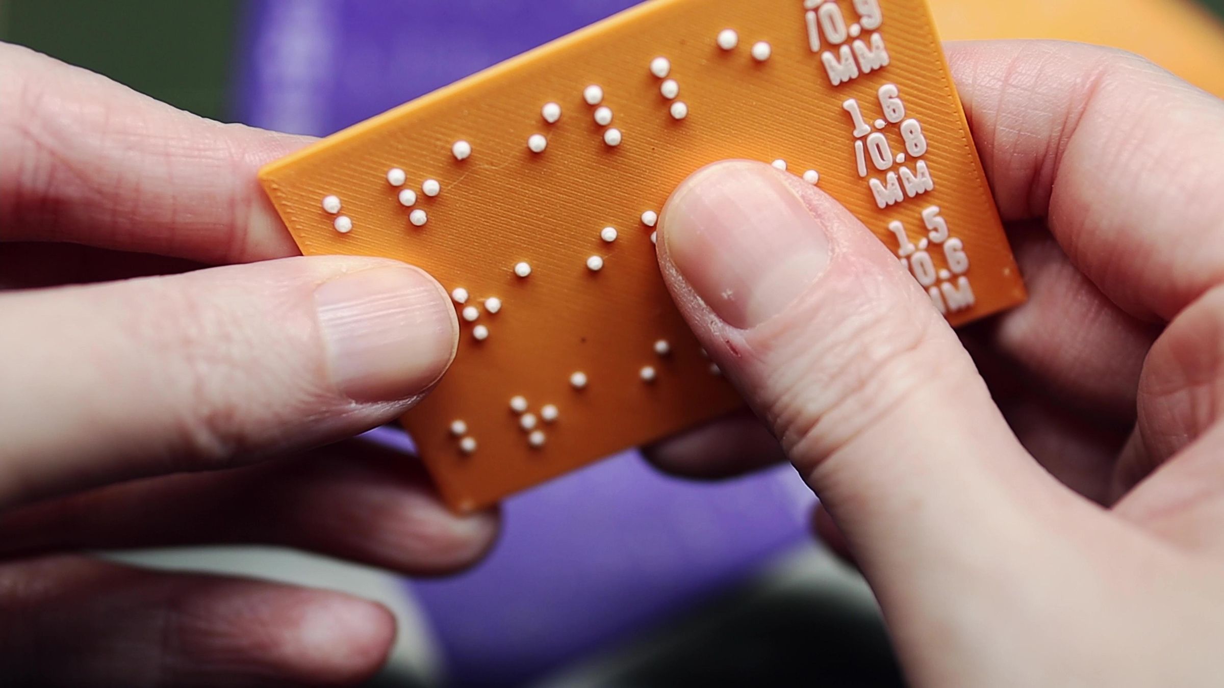 Easy 3D Printed Braille to Add to Everything! : 10 Steps (with Pictures ...