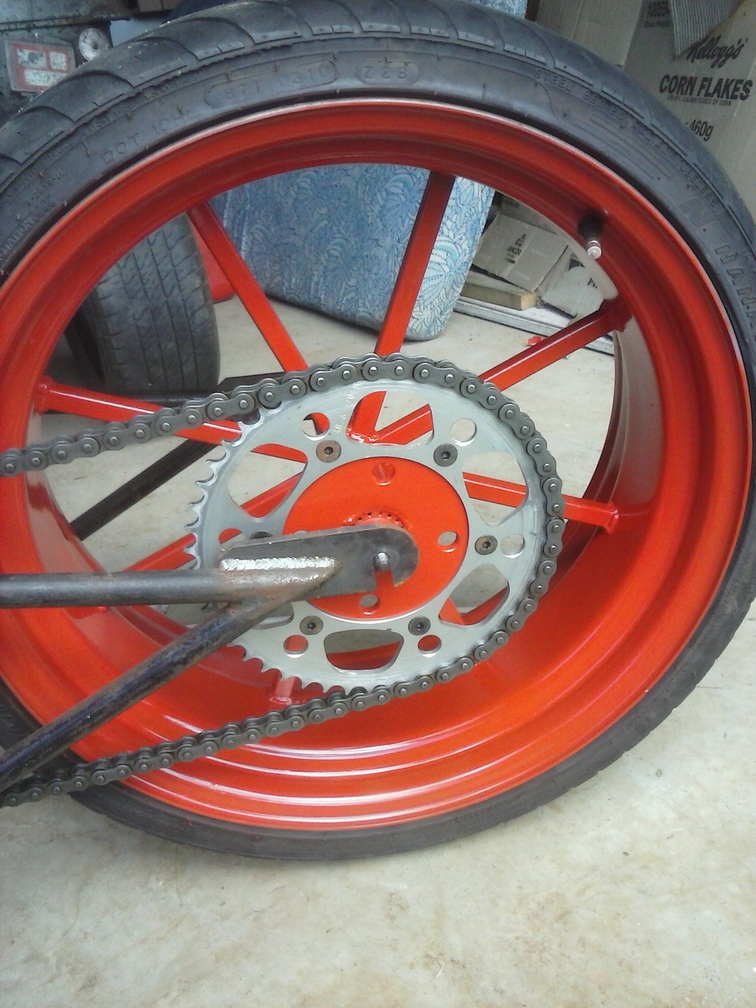 Making Wide Bike Wheel Hubs and Joining Them to Car Rims! : 6 Steps ...