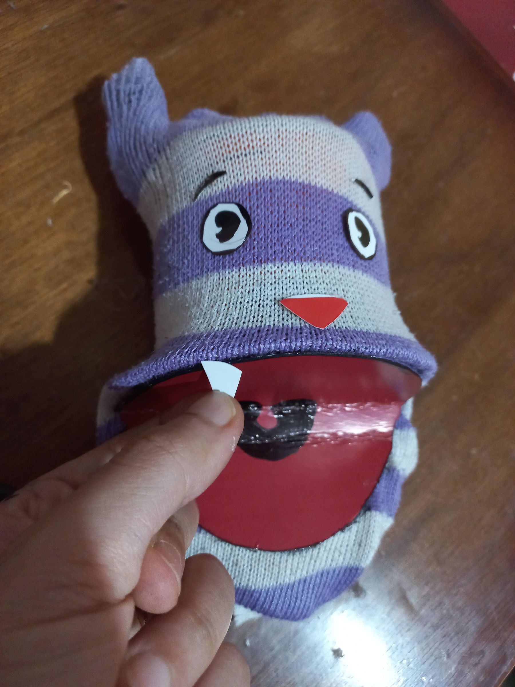 No-sew Sock Puppet With Recycled Martials : 12 Steps (with Pictures ...