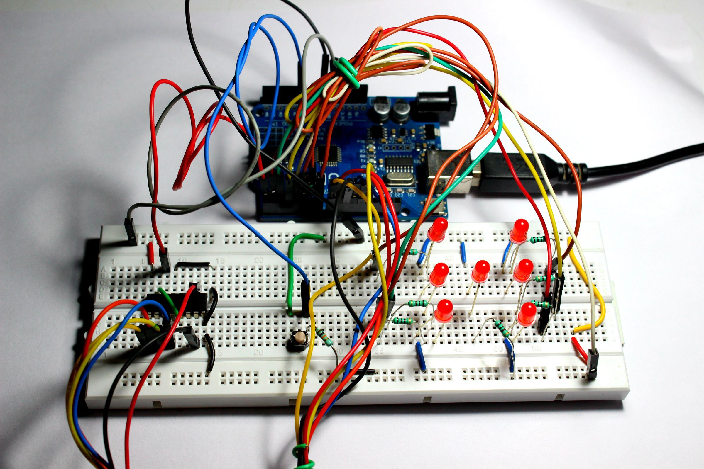 How to Make an Electronic Dice Using ARDUINO : 3 Steps - Instructables