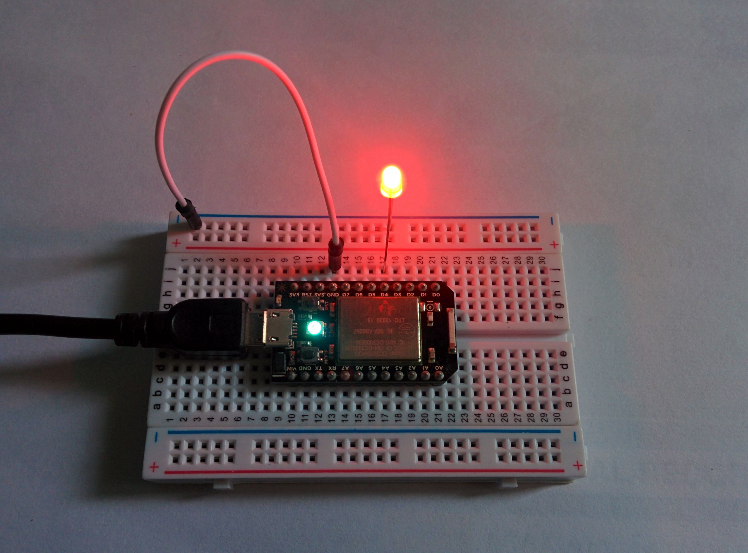 Spark Core -101- Blinking LEDs : 4 Steps - Instructables