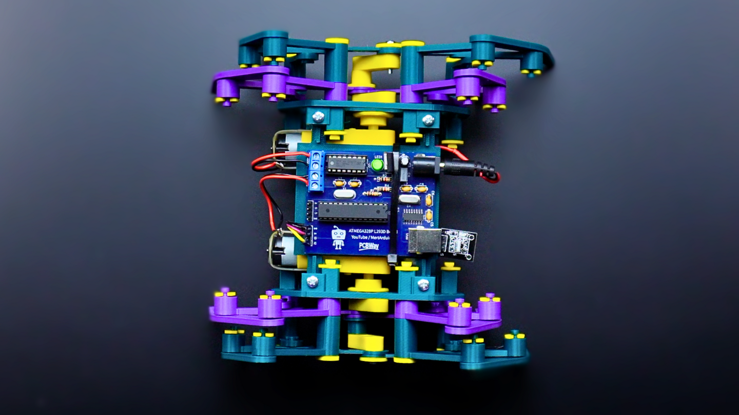 3D Printed Theo Jansen Style Octopod Robot (Arduino Based) : 7 Steps ...