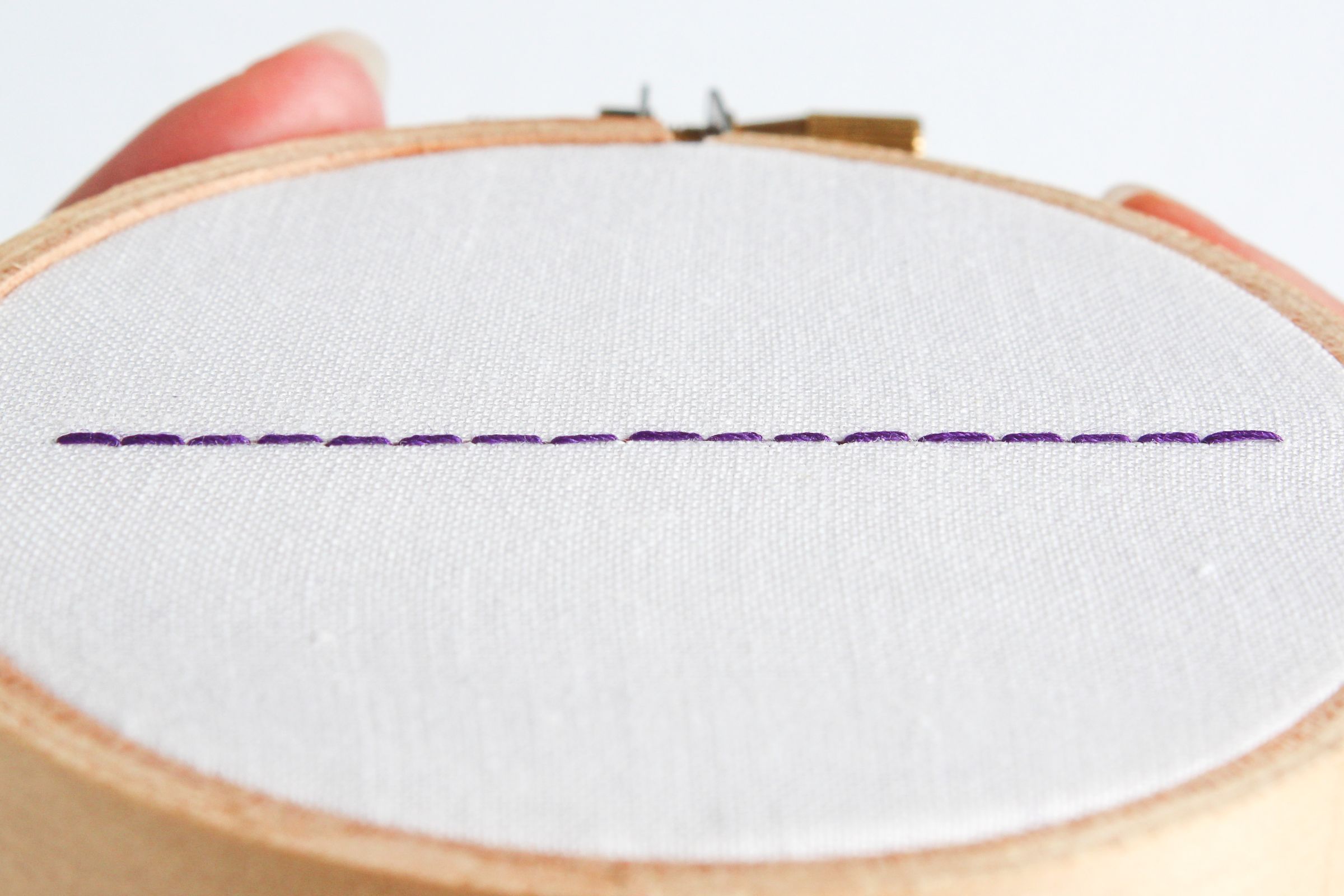 Sewing the Backstitch : 4 Steps - Instructables