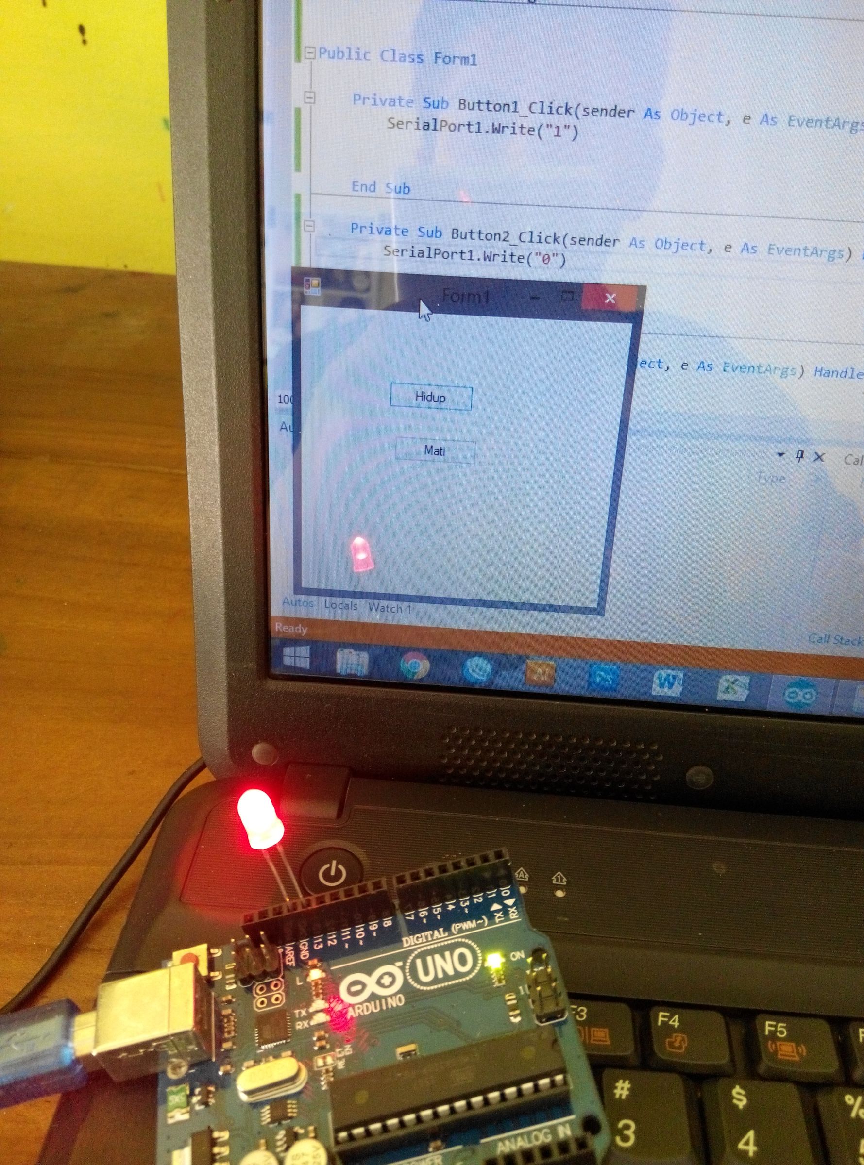 Using Visual Basic 2010 to Control Arduino Uno - Instructables