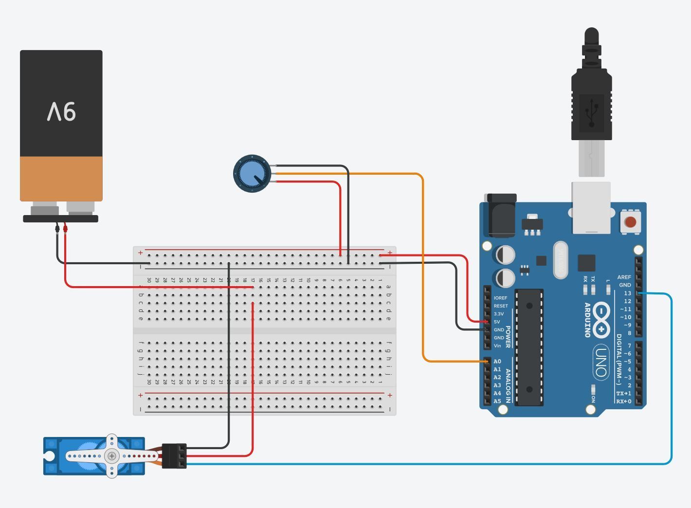Sound Sensor & Servo: Reactive Motion : 4 Steps - Instructables
