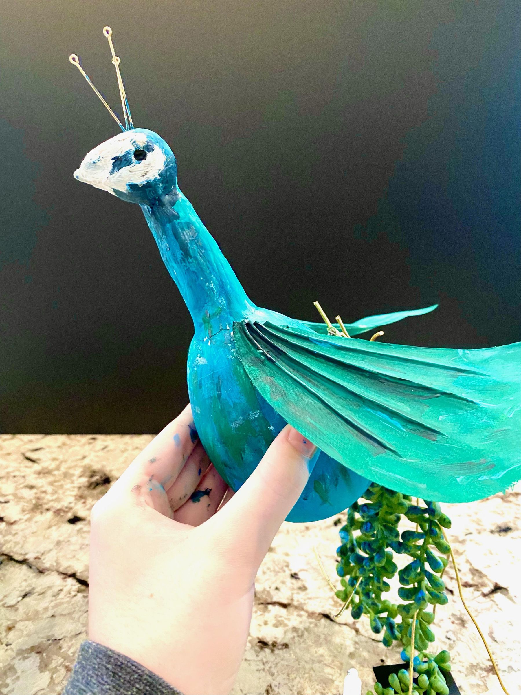 How to Make a Miniature Peacock : 8 Steps (with Pictures) - Instructables
