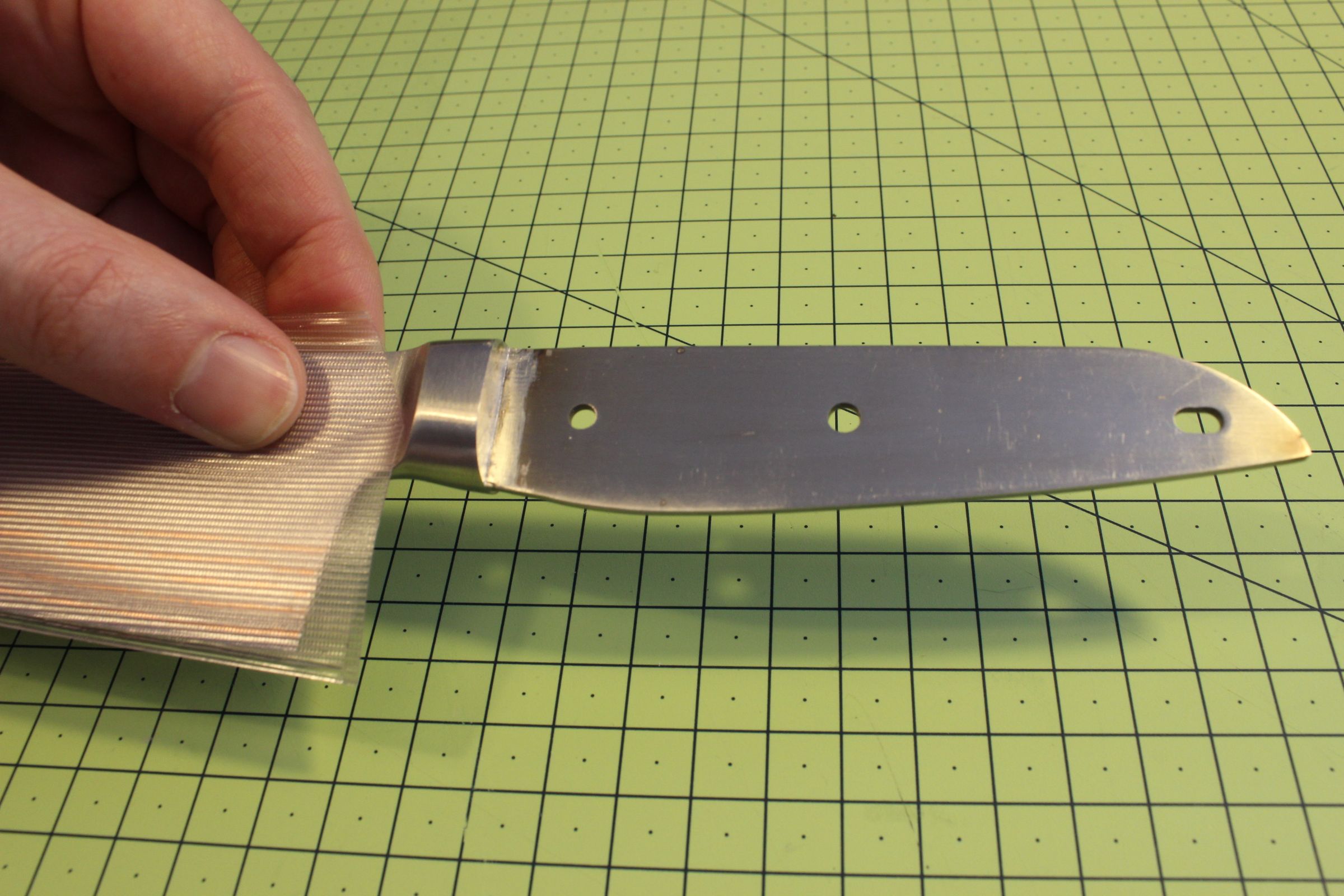 Designed by Touch: a Dual Polymer Knife Handle : 11 Steps (with ...