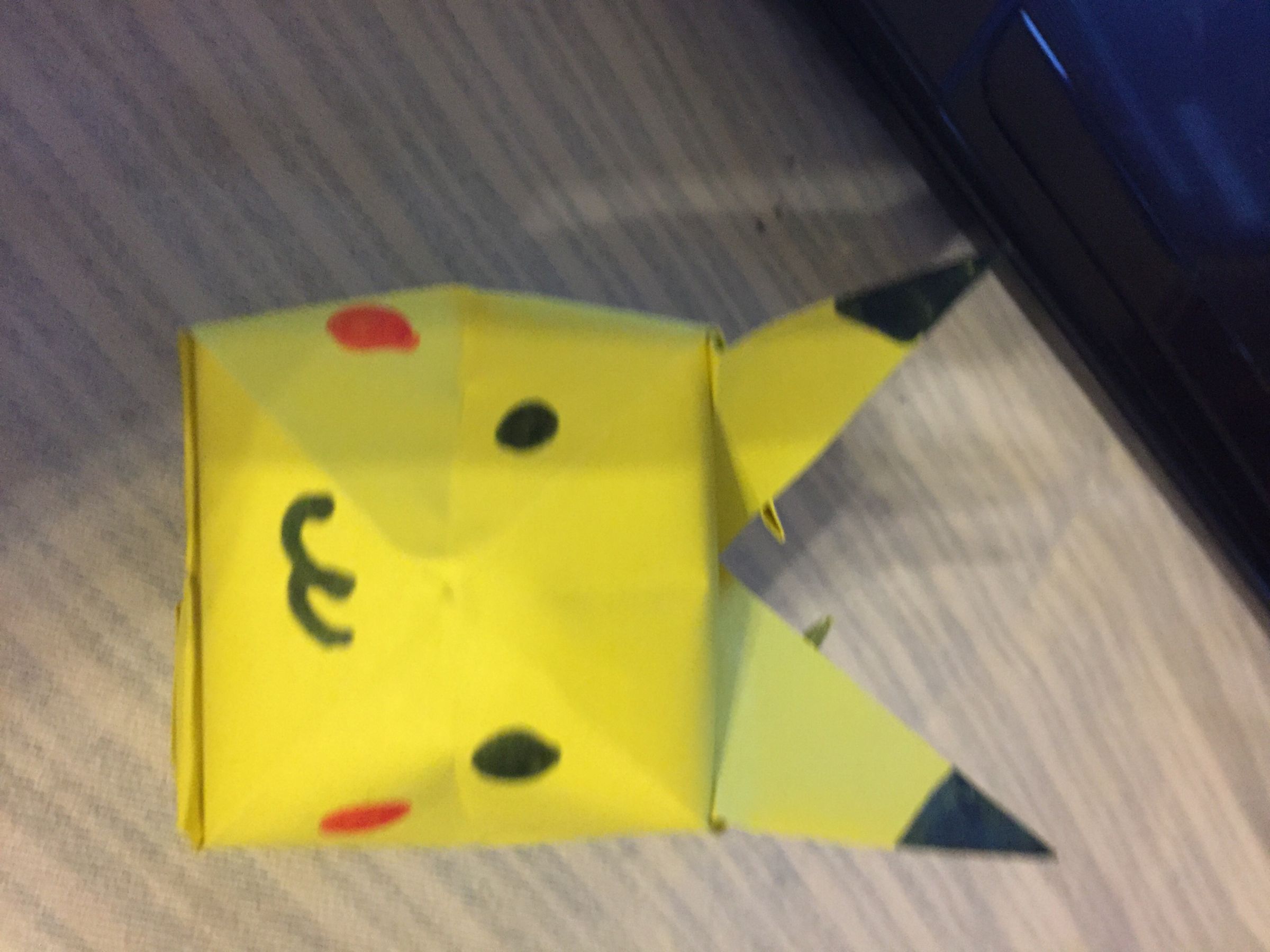 Origami Pikachu Tutorial. : 12 Steps (with Pictures) - Instructables