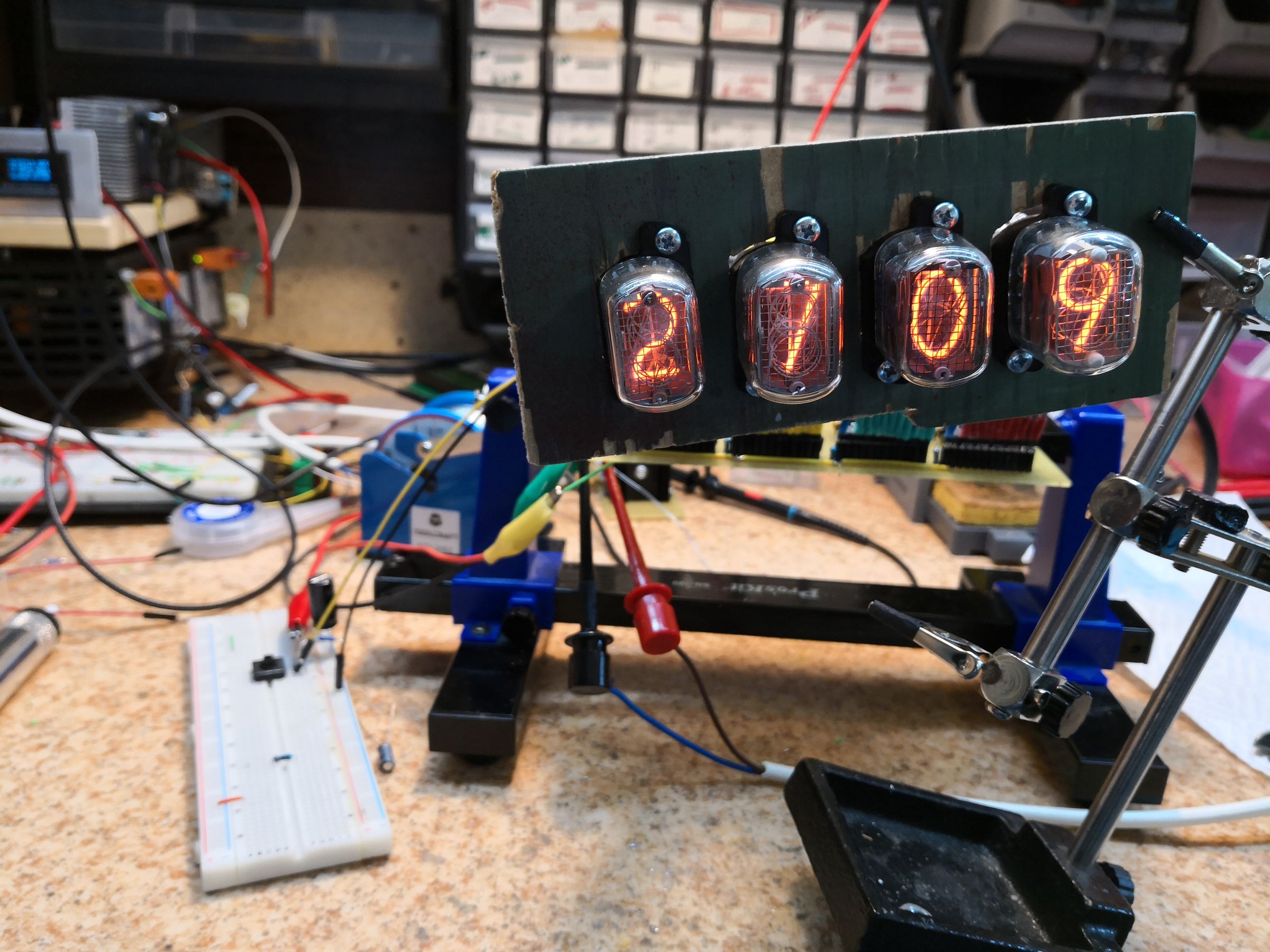 Nixie Clock / Display / Full Build : 9 Steps (with Pictures ...