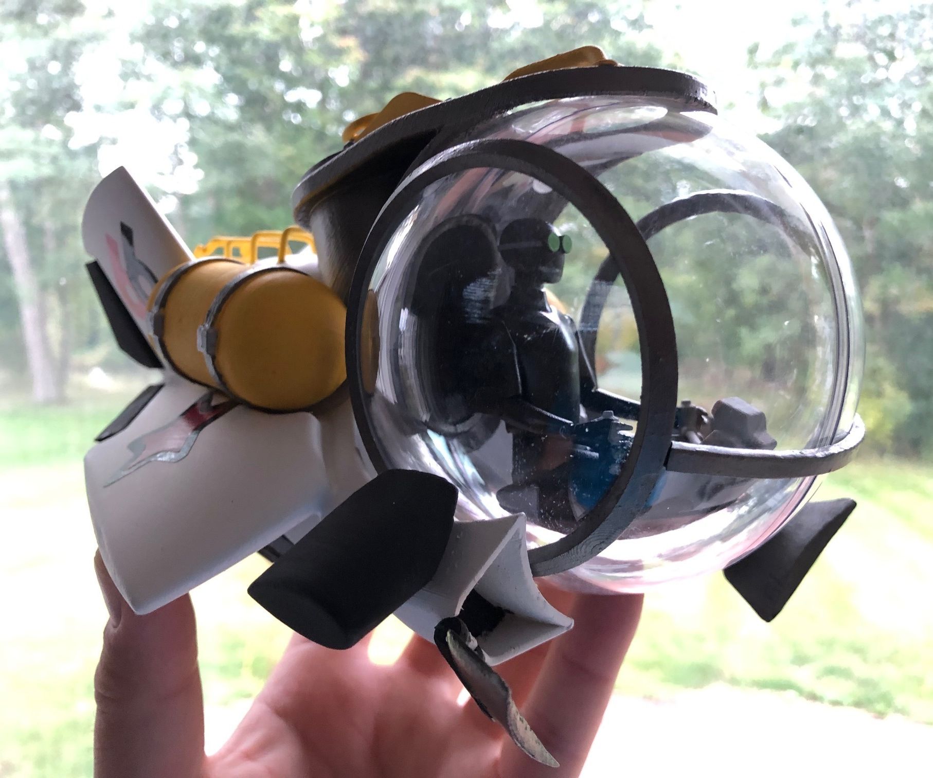 Subway Jet Racing Pod Scale Model : 5 Steps - Instructables