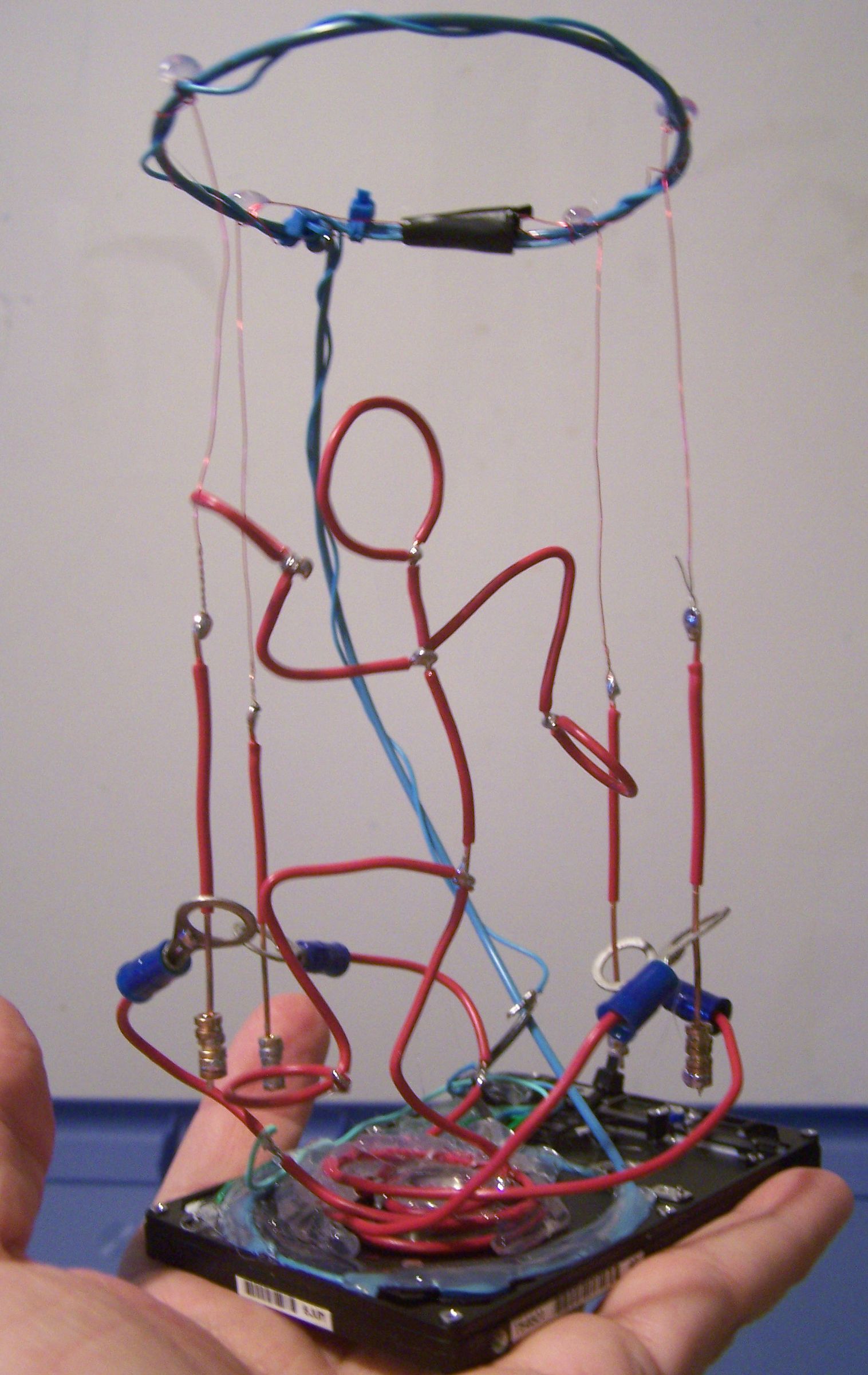 Twitchy II: Dancing Wireman : 8 Steps (with Pictures) - Instructables