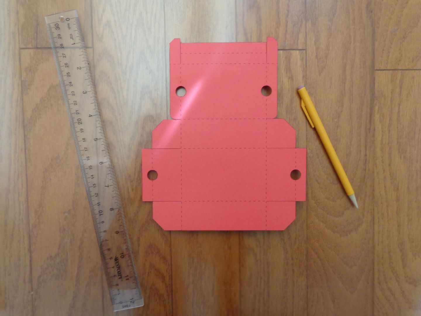 DIY Mini-Papercraft Shoe Box/Gift Box : 9 Steps (with Pictures ...