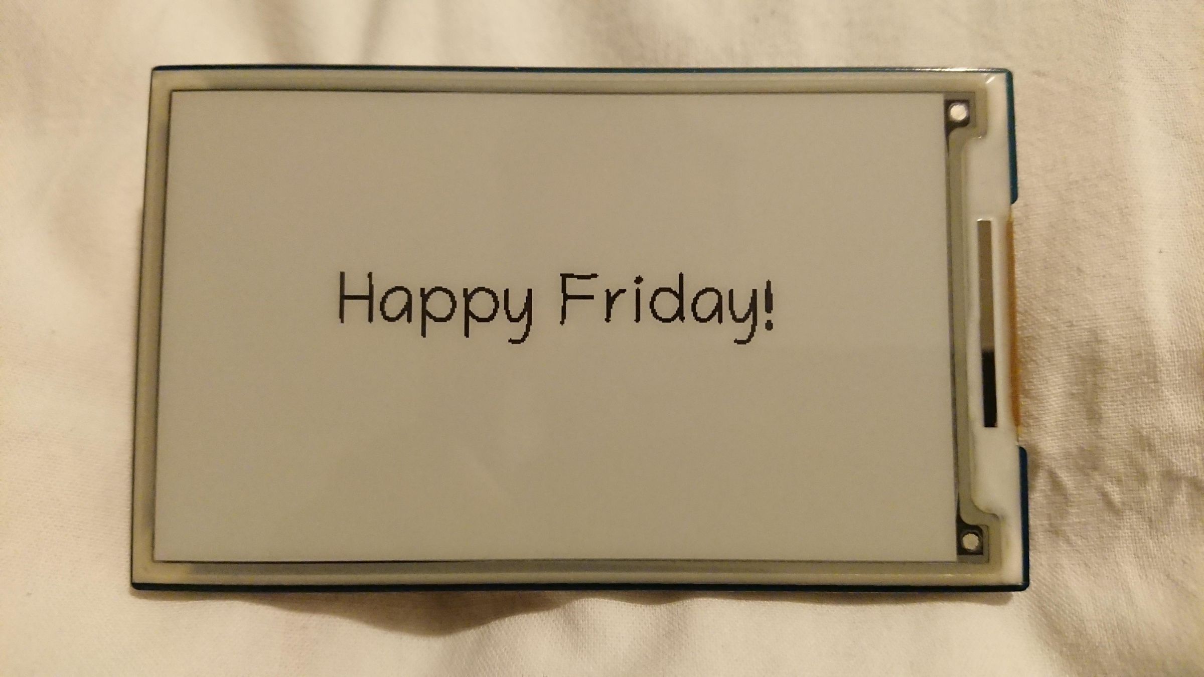 Waveshare E-paper Display With Raspberry Pi Pico Microcontroller and ...