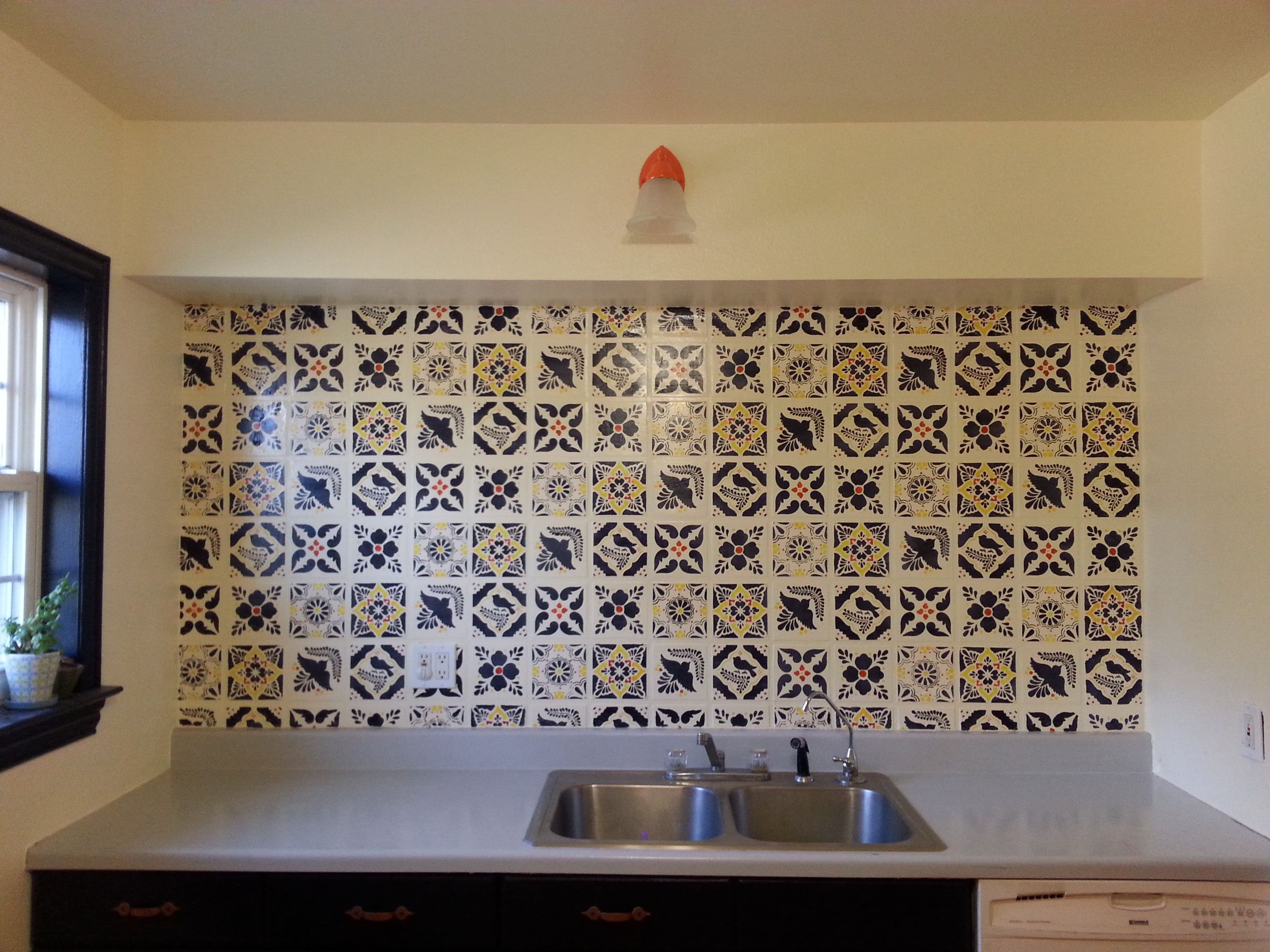 Faux Talavera Tile Backsplash : 6 Steps (with Pictures) - Instructables