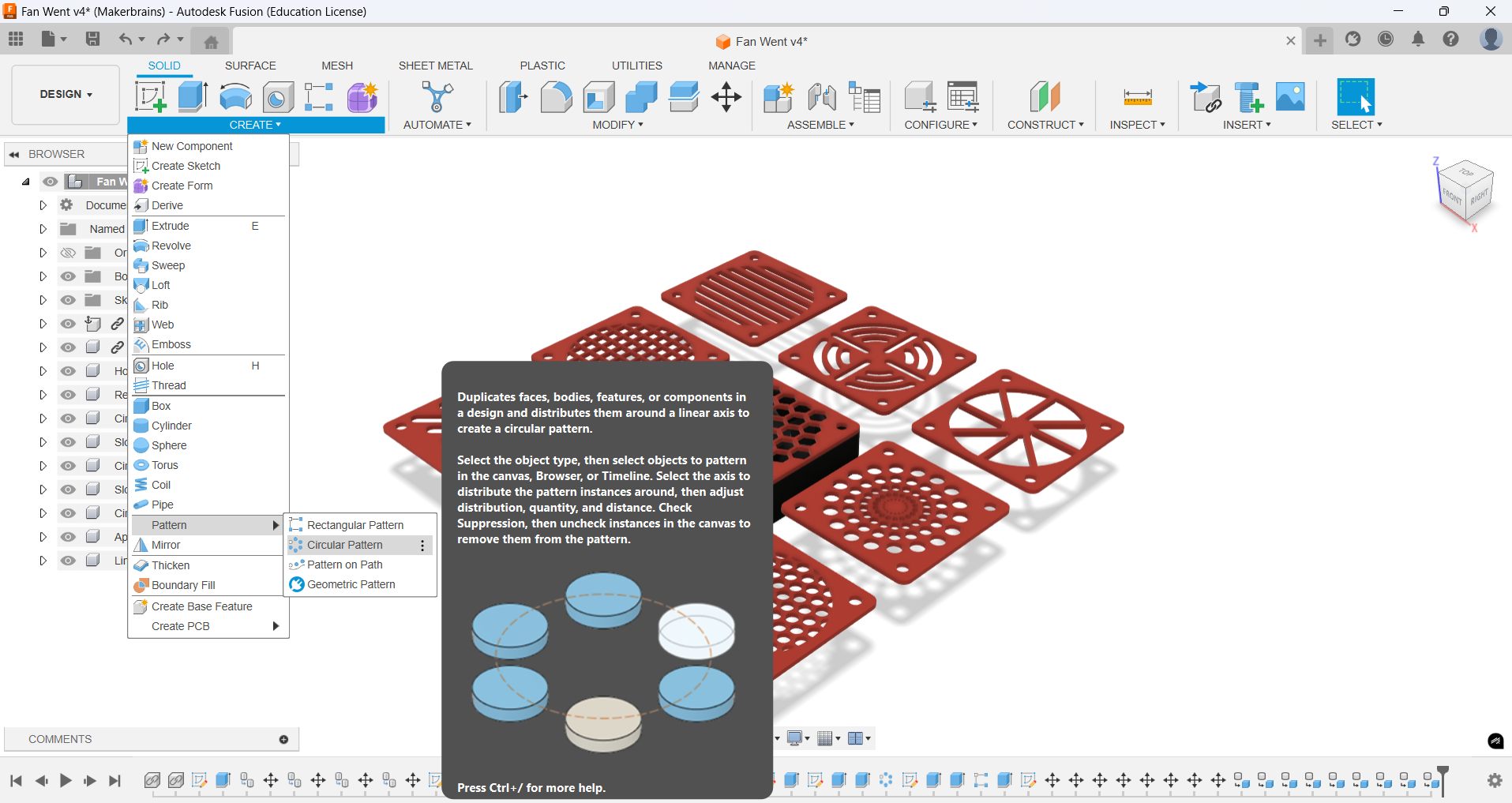 How to Design Vent Patterns for Your 3D Printing Projects : 11 Steps ...
