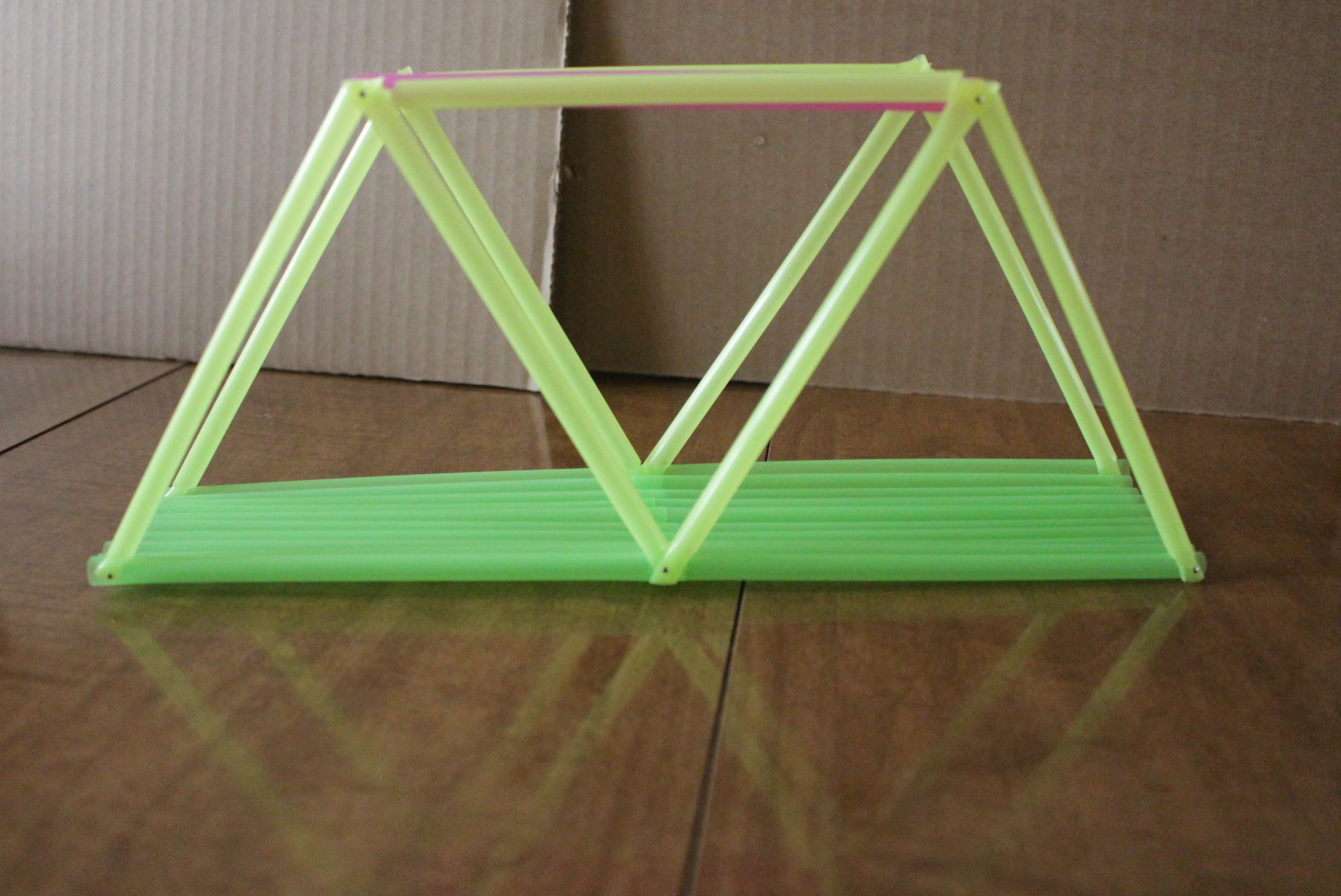 Plastic Straw Truss Bridge : 18 Steps - Instructables