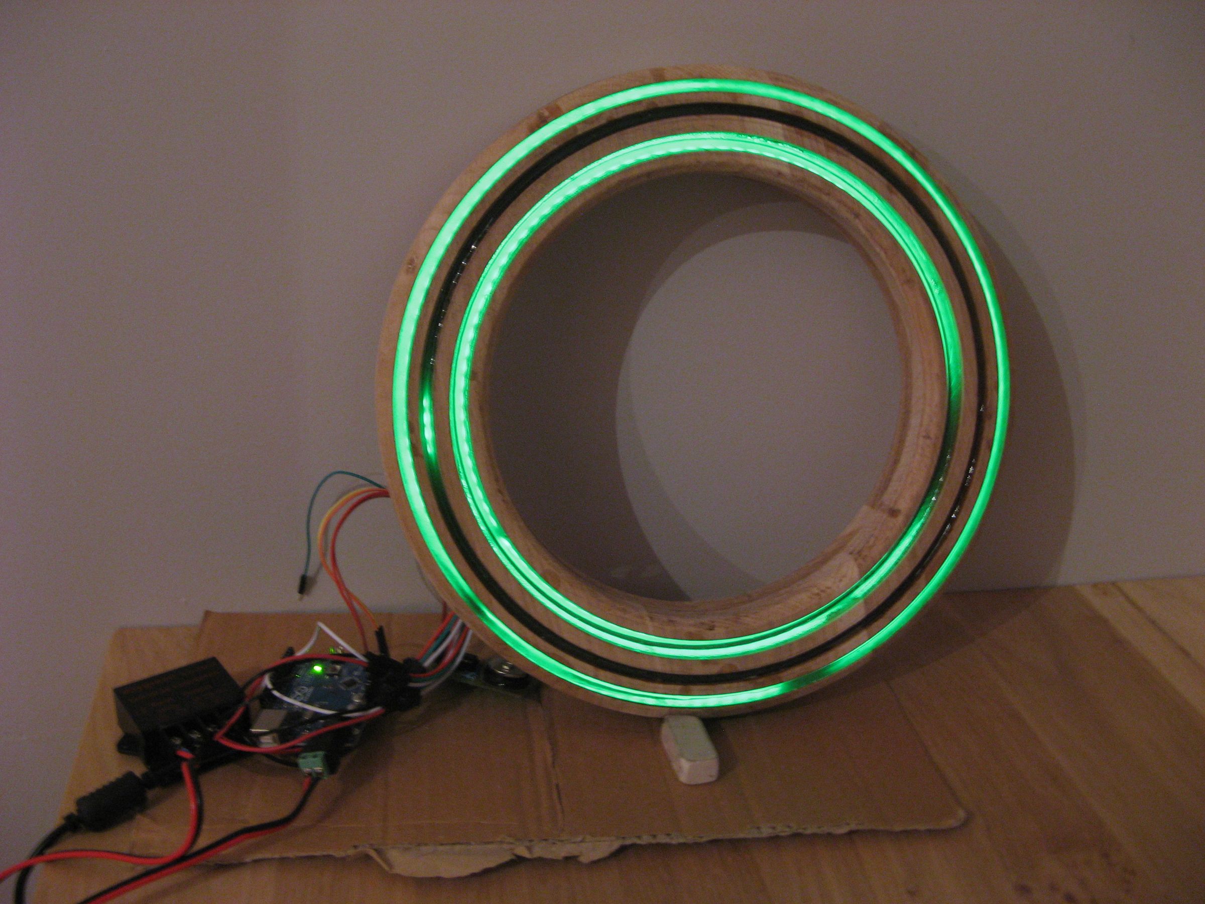 Make a Led Tron Desk and Led Tron Clock : 15 Steps (with Pictures ...