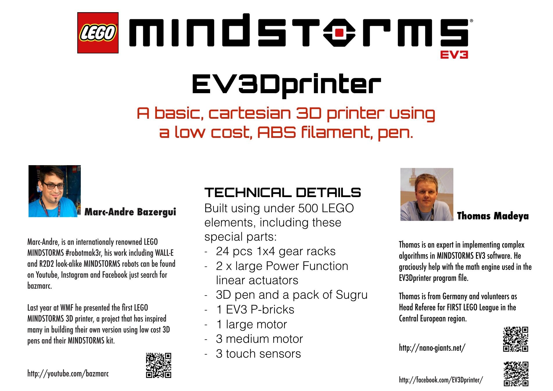 NEW EV3Dprinter: LEGO MINDSTORMS 3D Printer (3rd Generation) : 5 Steps (with Pictures ...