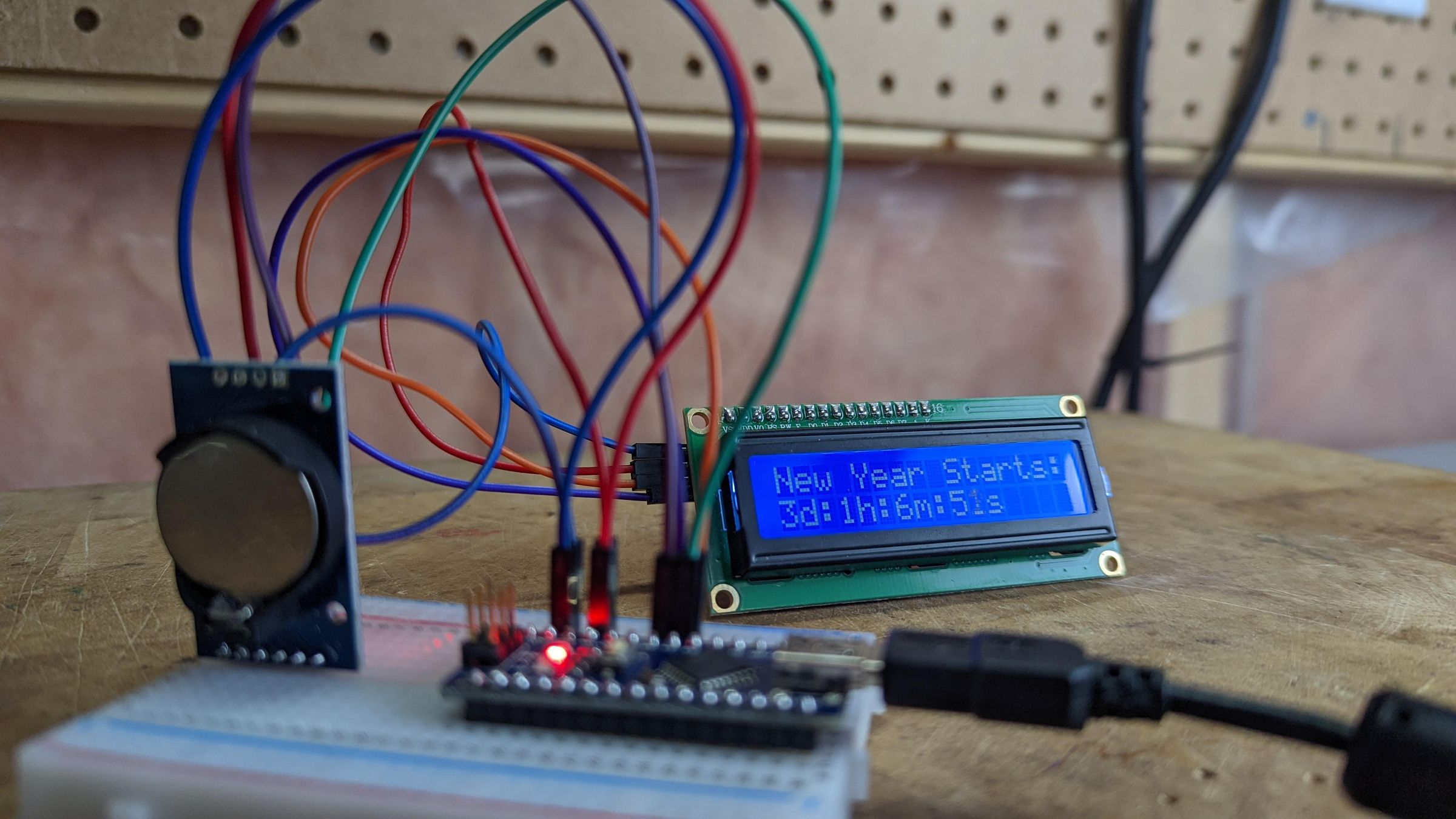 Arduino New Year Countdown Clock : 4 Steps - Instructables