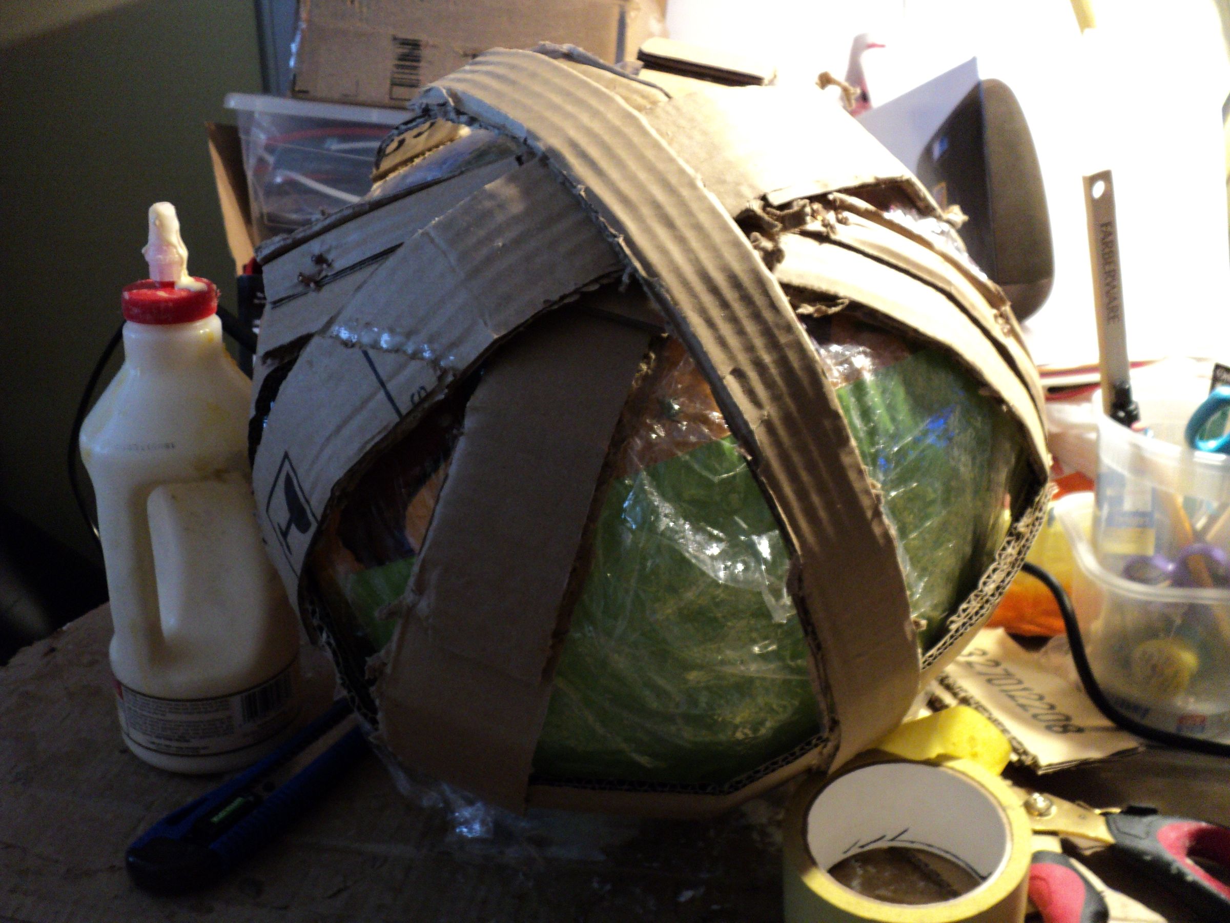 Spaceballs Dark Helmet Helmet : 6 Steps (with Pictures) - Instructables