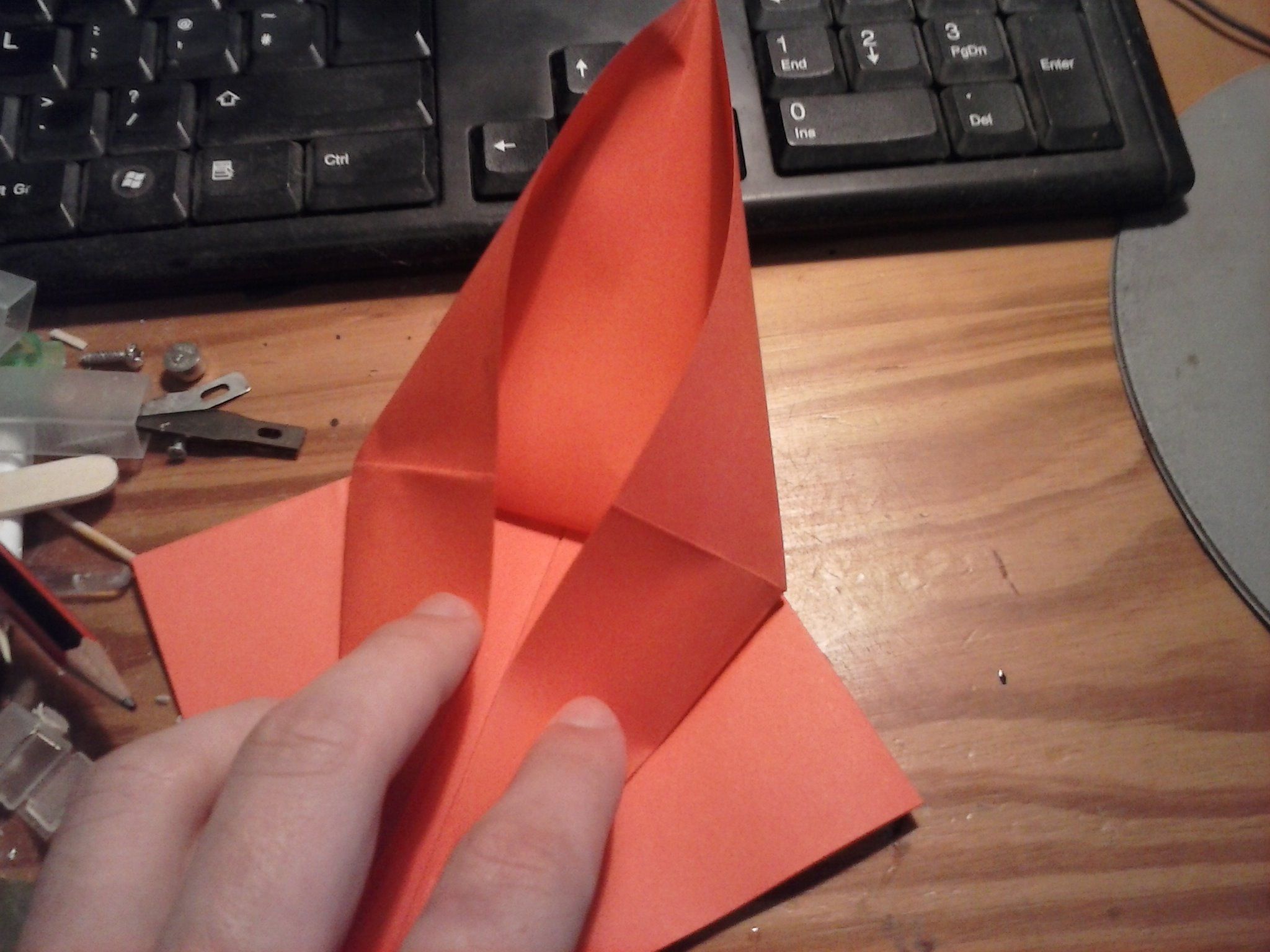 Origami Heron With Flapping Wings : 5 Steps - Instructables