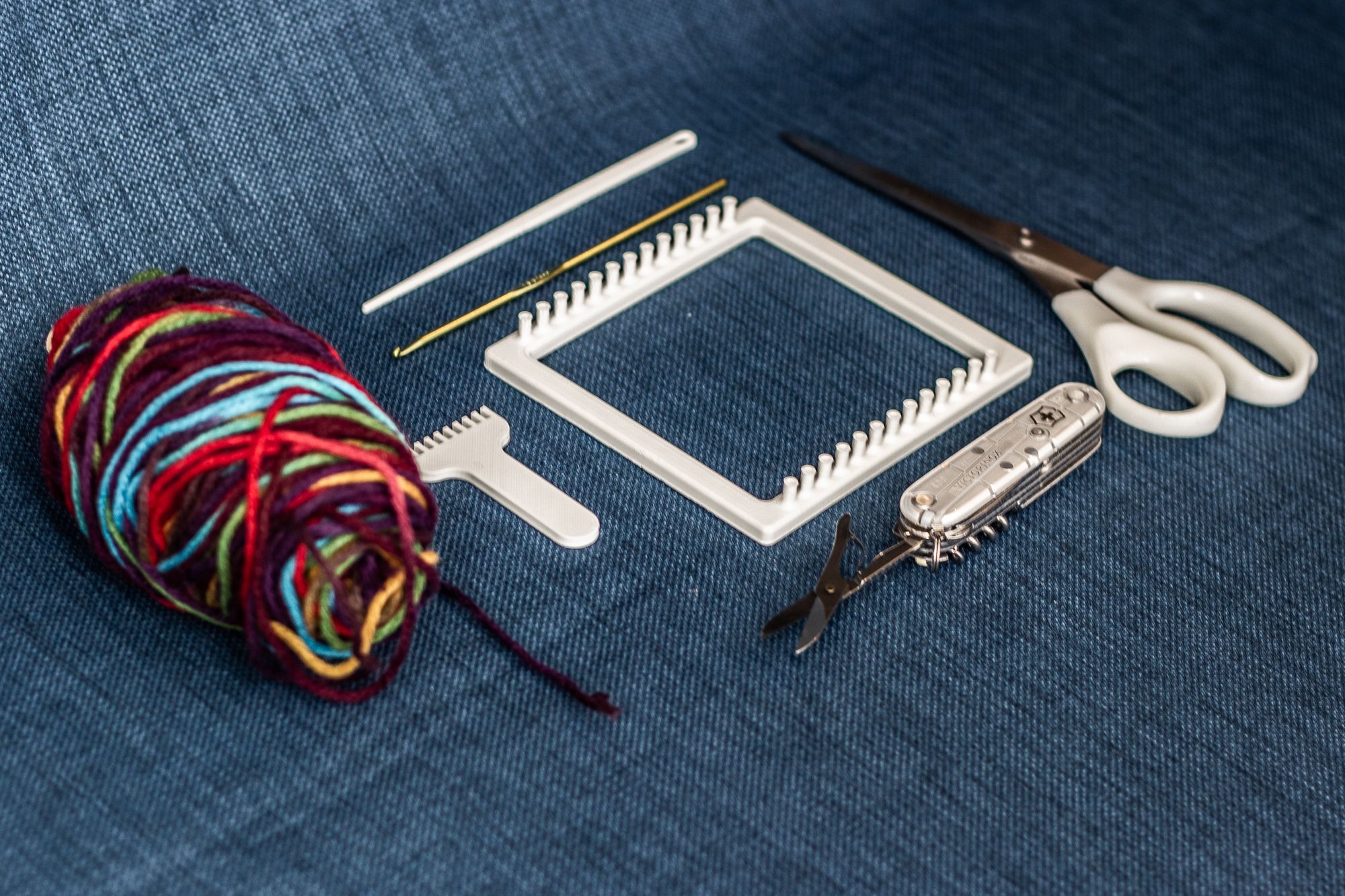 Make a 3D Printed Weaving Loom and Use It : 11 Steps (with Pictures ...