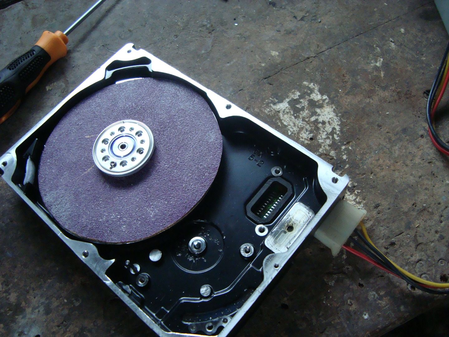 Hard Disk Grinding Machine : 5 Steps (with Pictures) - Instructables