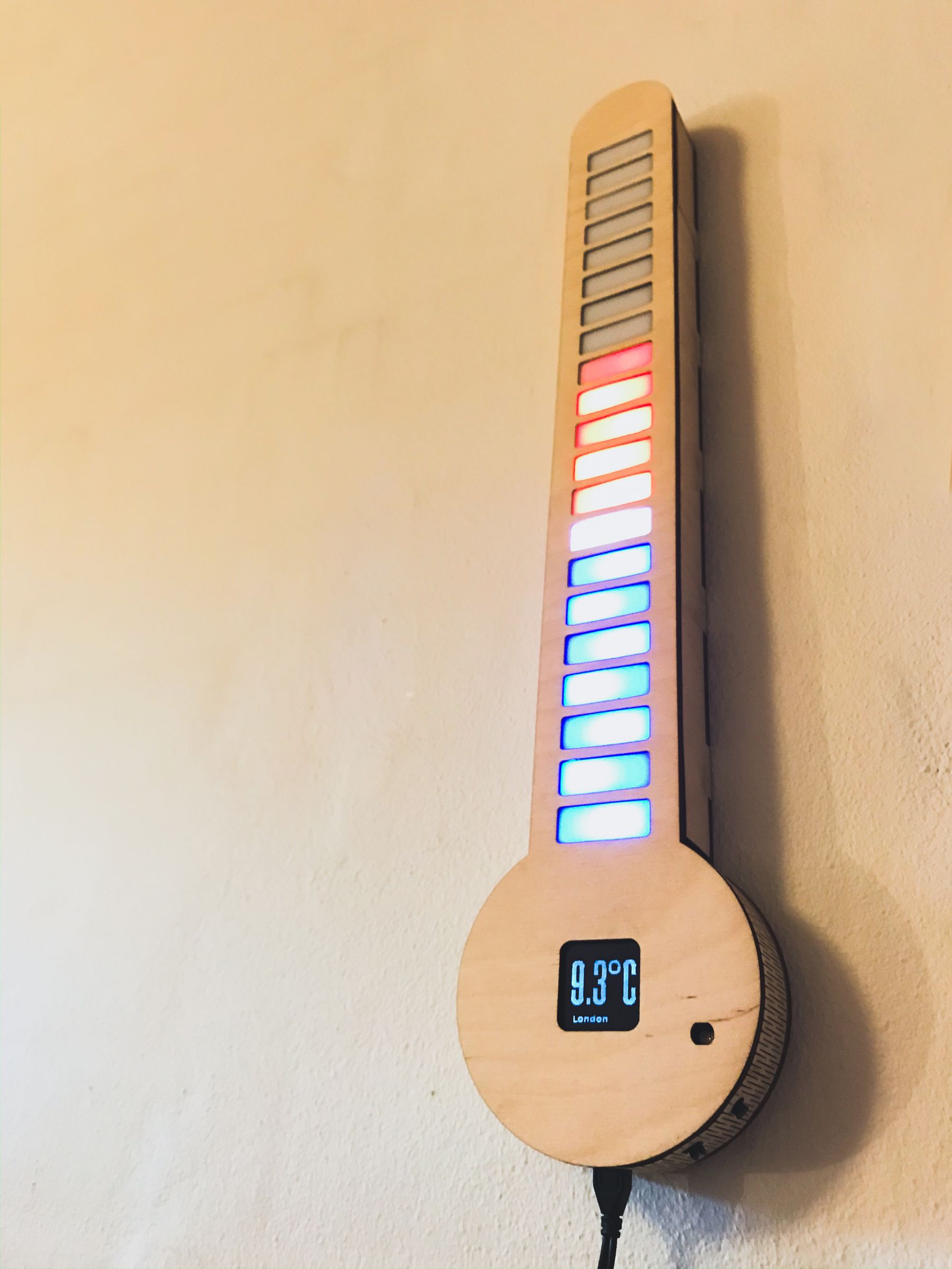 Digital RPi LED Thermometer : 6 Steps (with Pictures) - Instructables