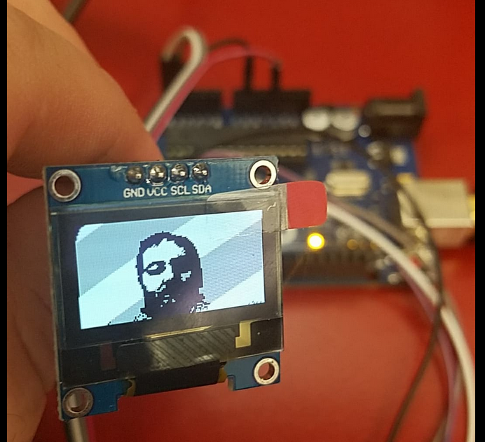 Arduino Nano: Bitmap Animation in SSD1306 I2C OLED Display With Visuino : 13 Steps - Instructables