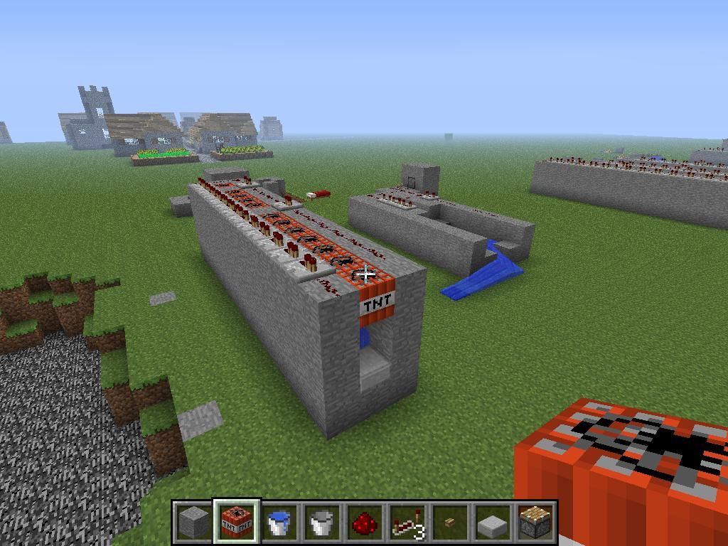 Simple Long Range Minecraft Cannon : 4 Steps - Instructables