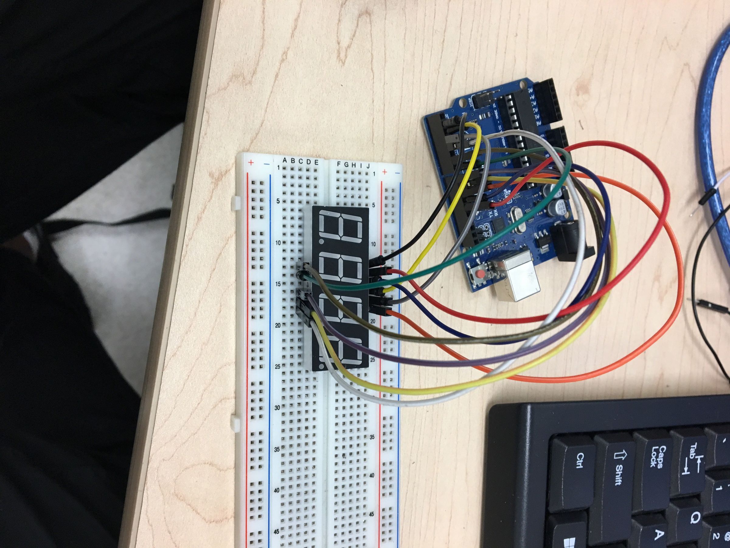4 Digit 7-Segment Timer With Reset Button : 5 Steps - Instructables