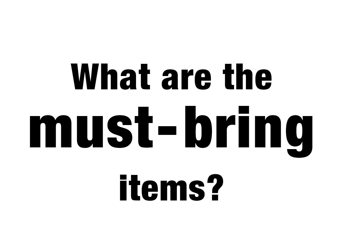 Pack Your Must-bring Items in Last Min : 4 Steps - Instructables