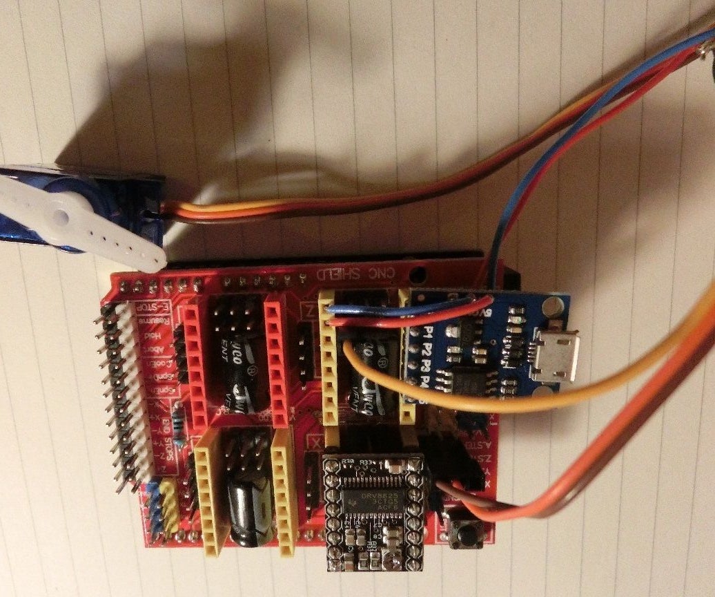 DRV8825 Compatible Servo Control With Digispark Arduino : 4 Steps - Instructables