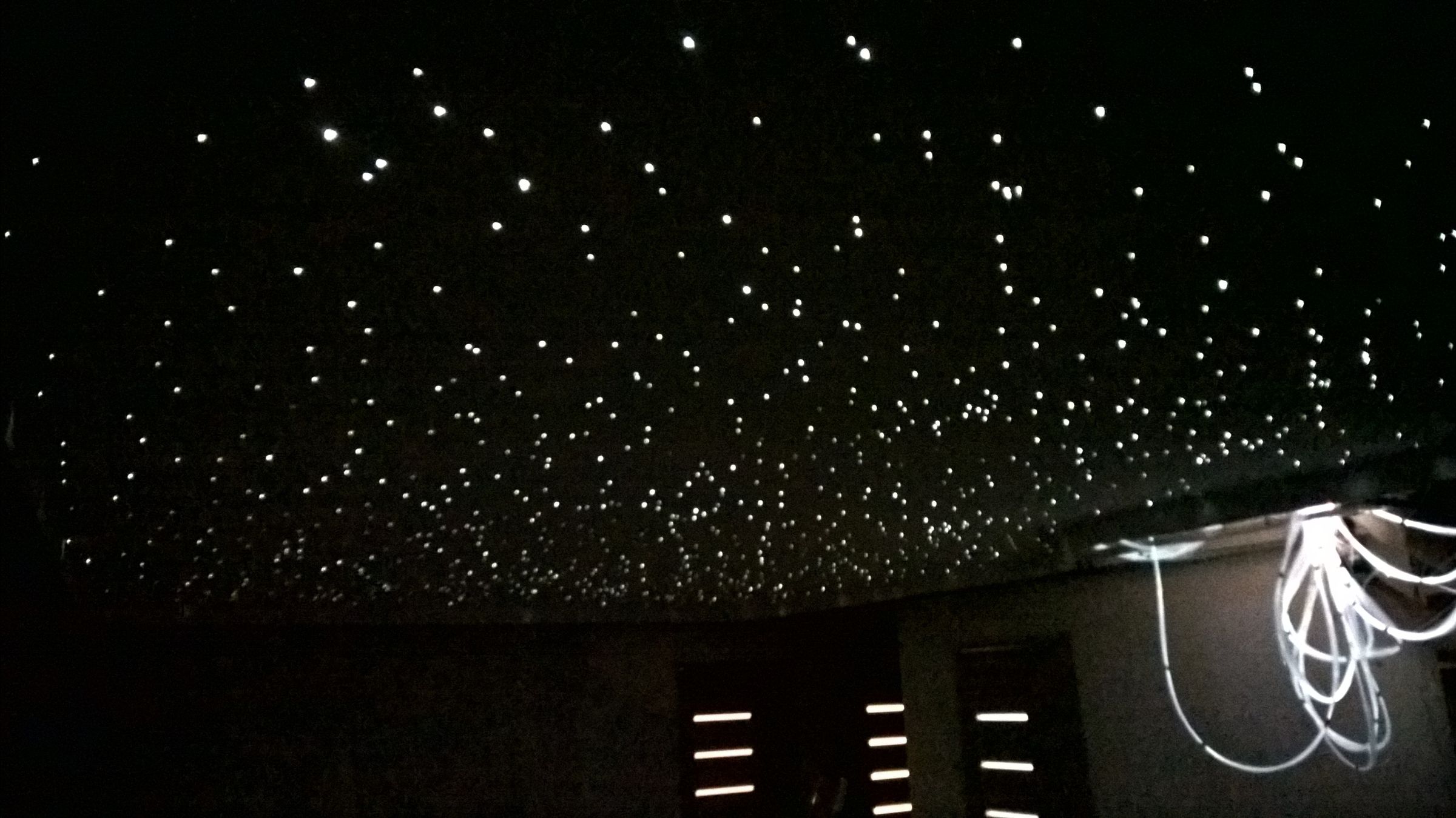 Music Reactive Fiber Optic Star Ceiling Installation : 11 Steps (with ...
