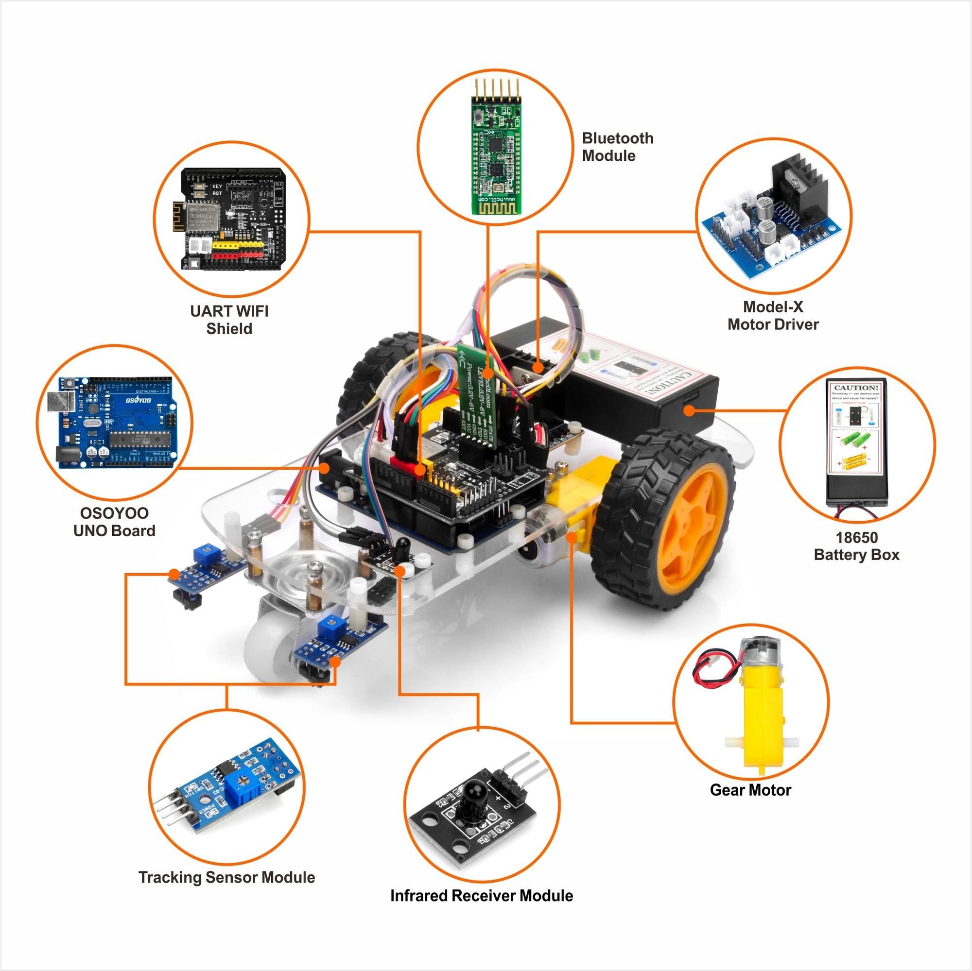 OSOYOO 2WD Robot Car Starter Kit : 33 Steps (with Pictures) - Instructables