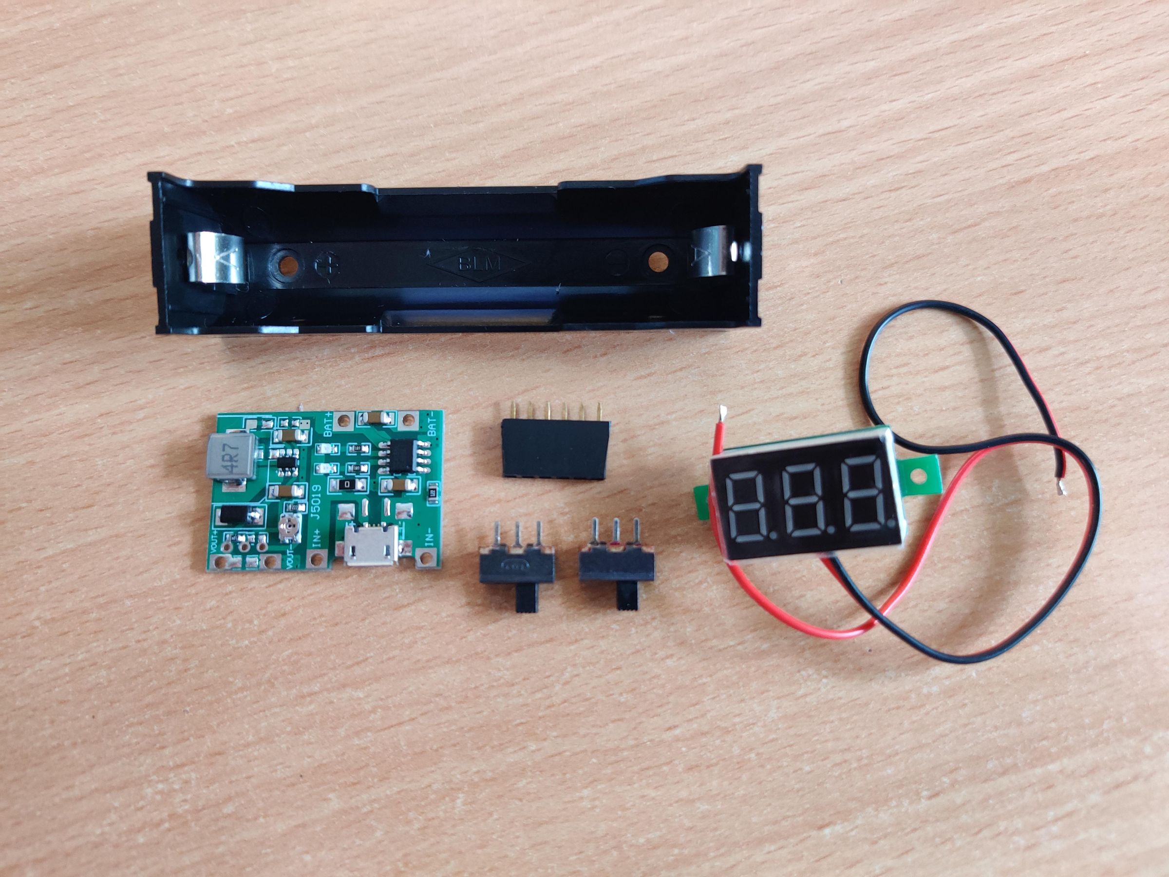 Portable Power Supply (18650 Battery) : 5 Steps (with Pictures ...