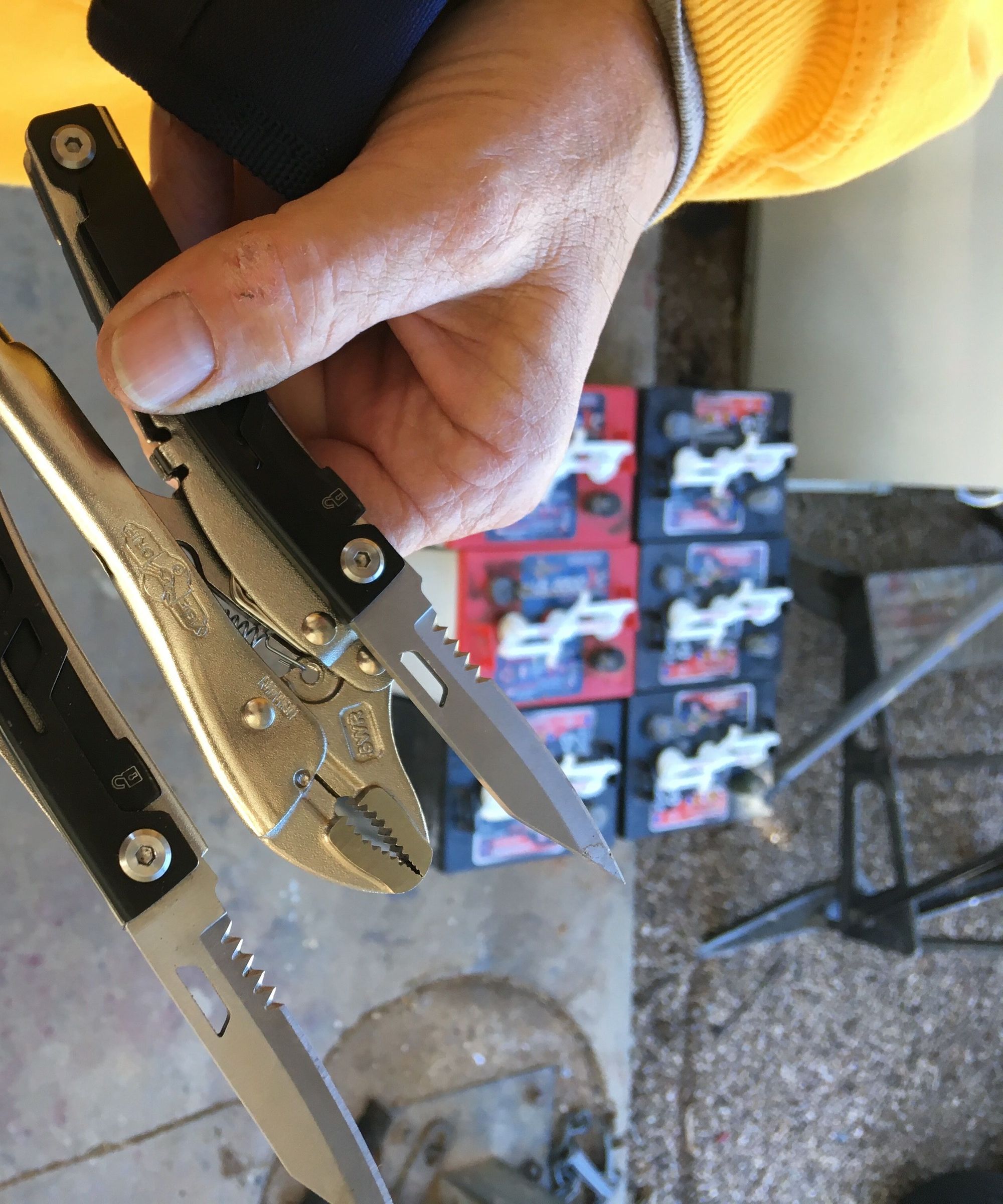 Irwin Vice Grip Muliti Tool Mod : 4 Steps - Instructables