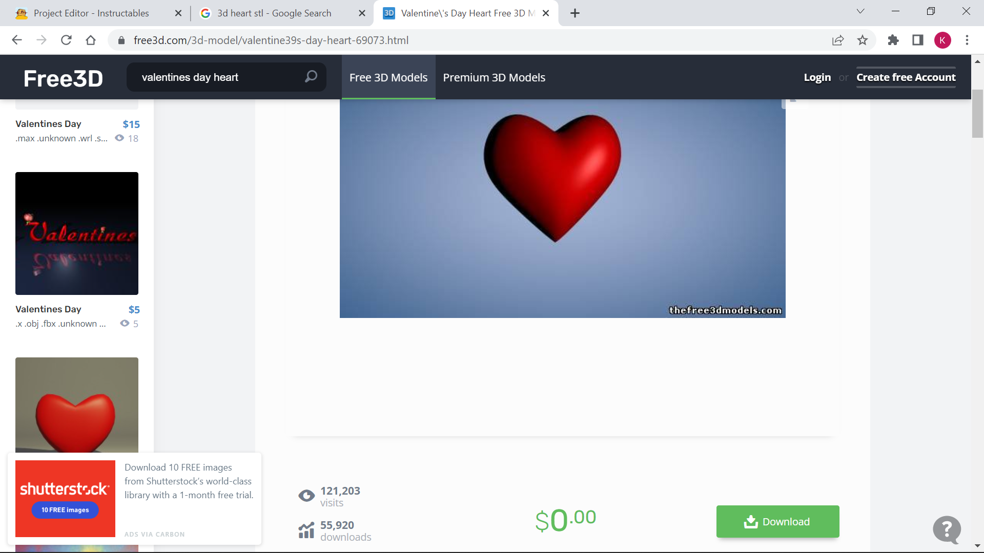 2 Hearts in Oak Flooring Off-Cut With Fusion 360 : 7 Steps (with ...