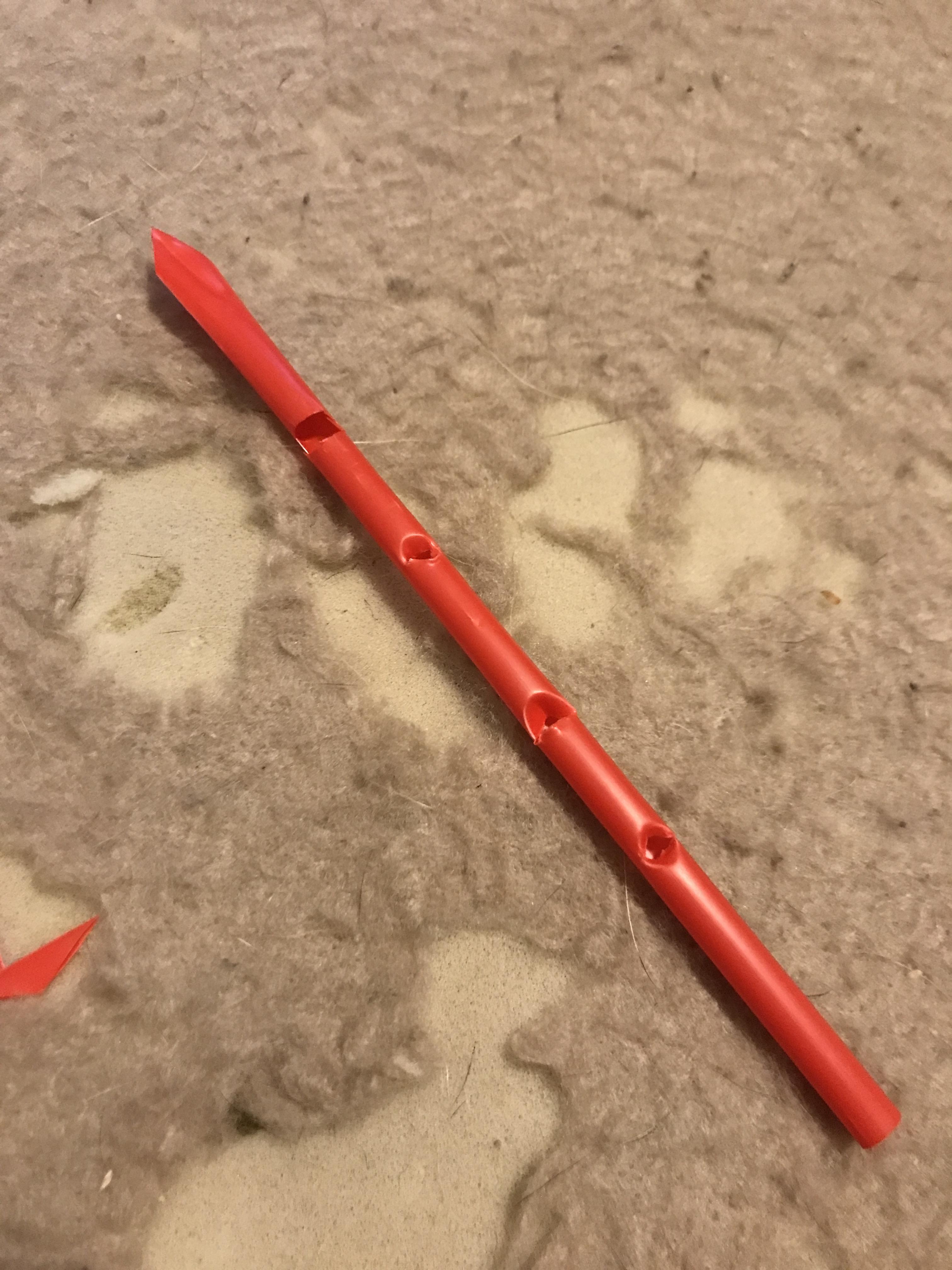 How to Make a Straw Instrument (straw Flute) : 5 Steps (with Pictures ...