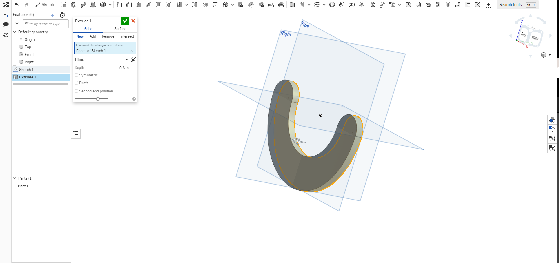 How to Make a Wall Hook in Onhshape (6 Steps) : 6 Steps - Instructables
