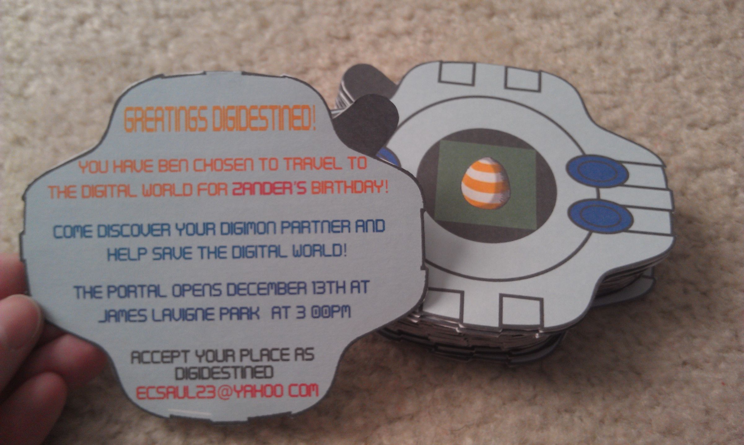Digimon Birthday Party : 17 Steps - Instructables