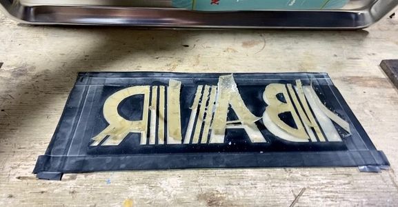 Using a Cricut Vinyl Mask to Help Glue Chipping : 6 Steps (with ...