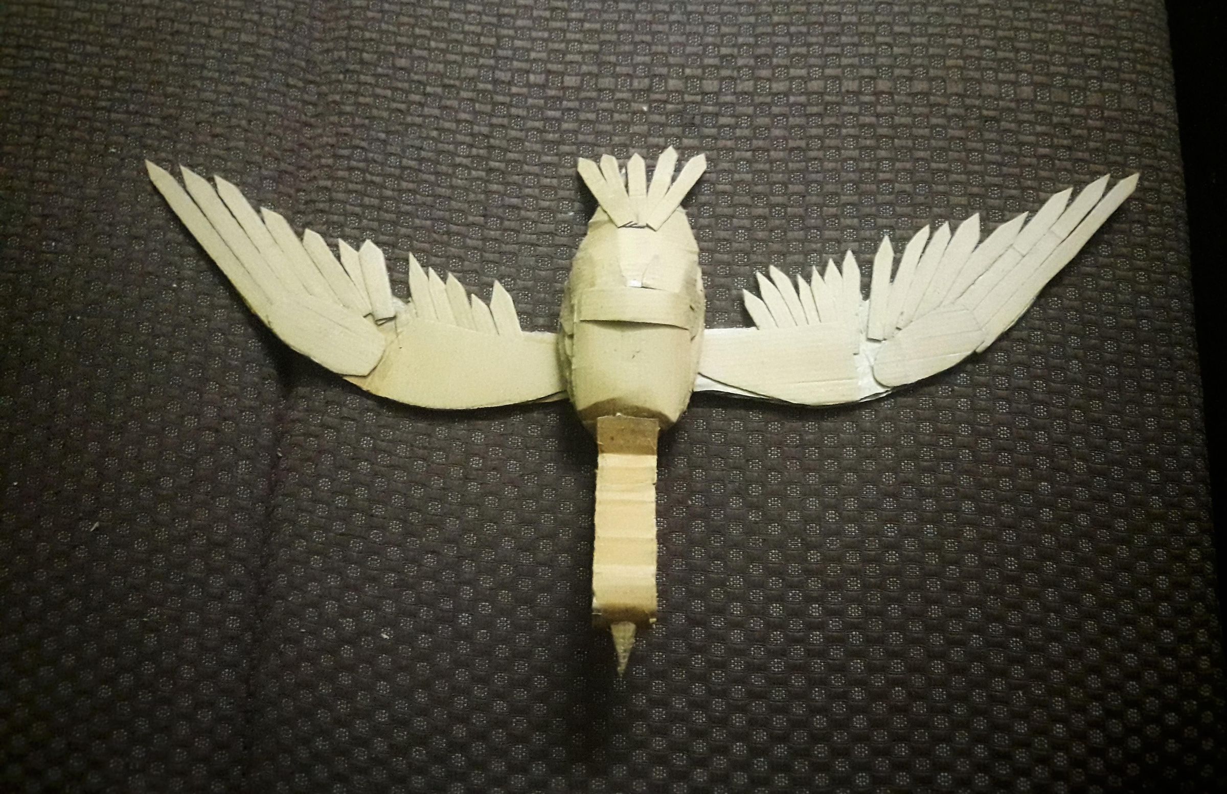 Mechanical Cardboard Bird : 9 Steps (with Pictures) - Instructables