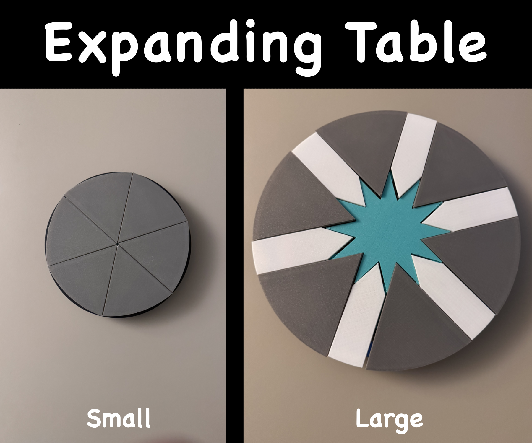 Expanding Table : 9 Steps (with Pictures) - Instructables