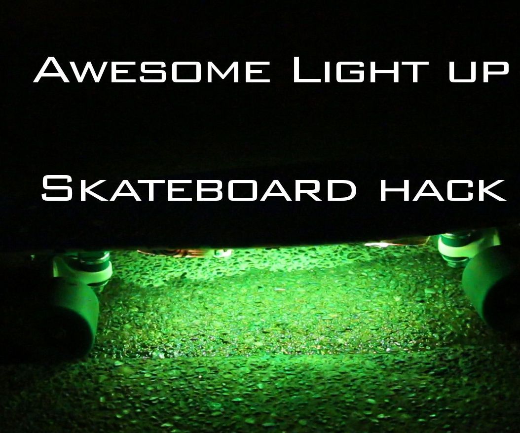 Lightboard-DIY Skateboard Hack : 4 Steps (with Pictures) - Instructables